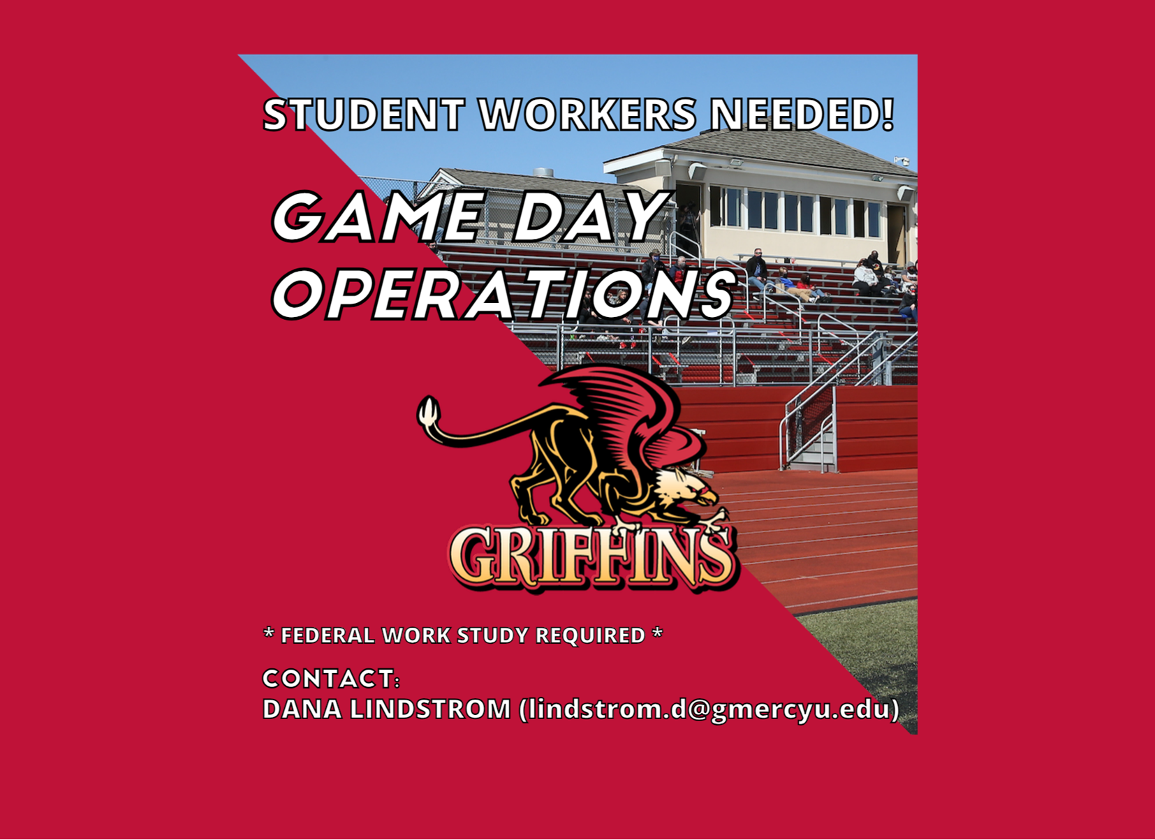 Athletics Offers Federal Work Study Positions with Game Day Operations ...