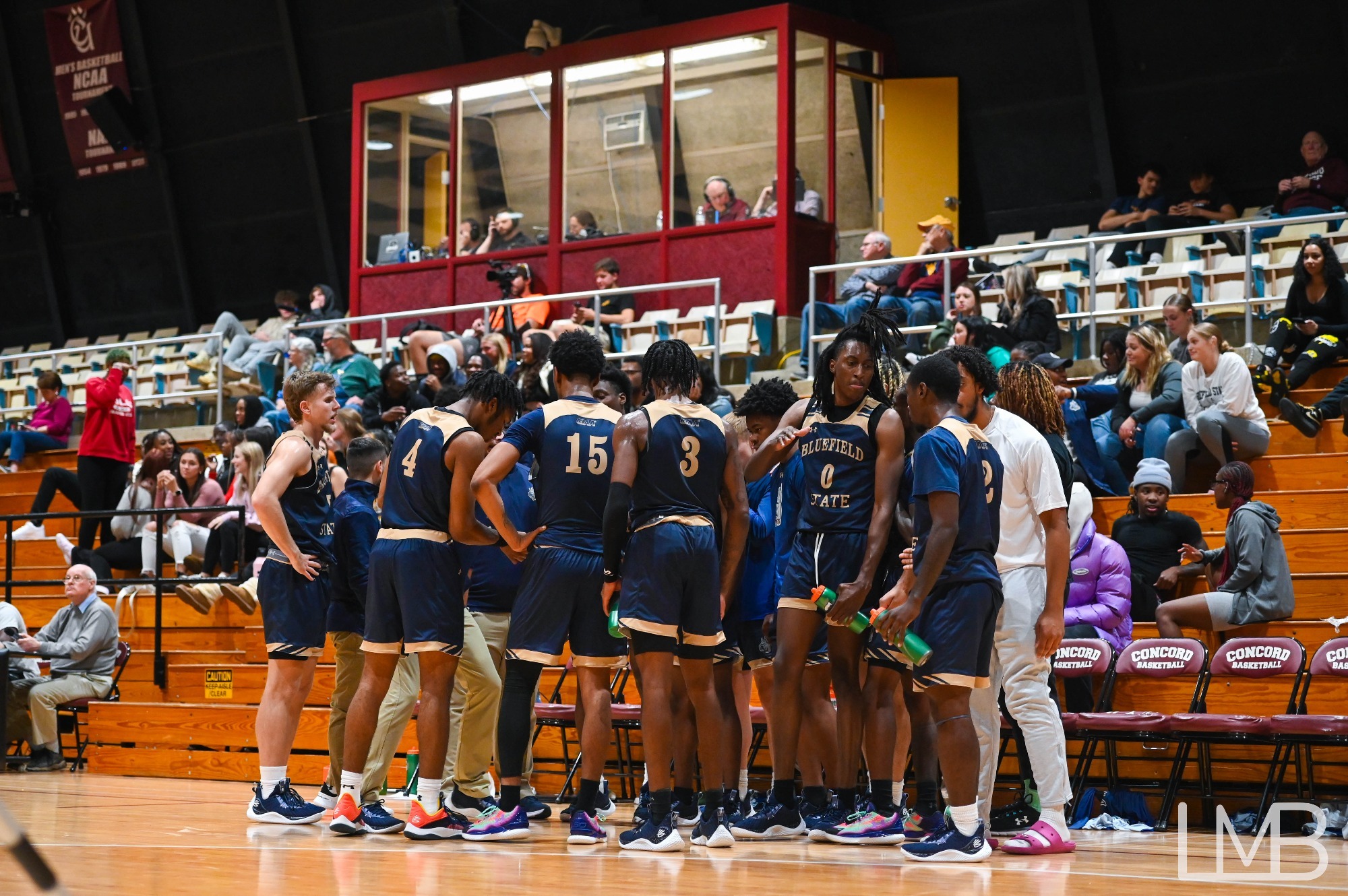 Five Big Blue Score Double Digits Against VUL - Bluefield State University