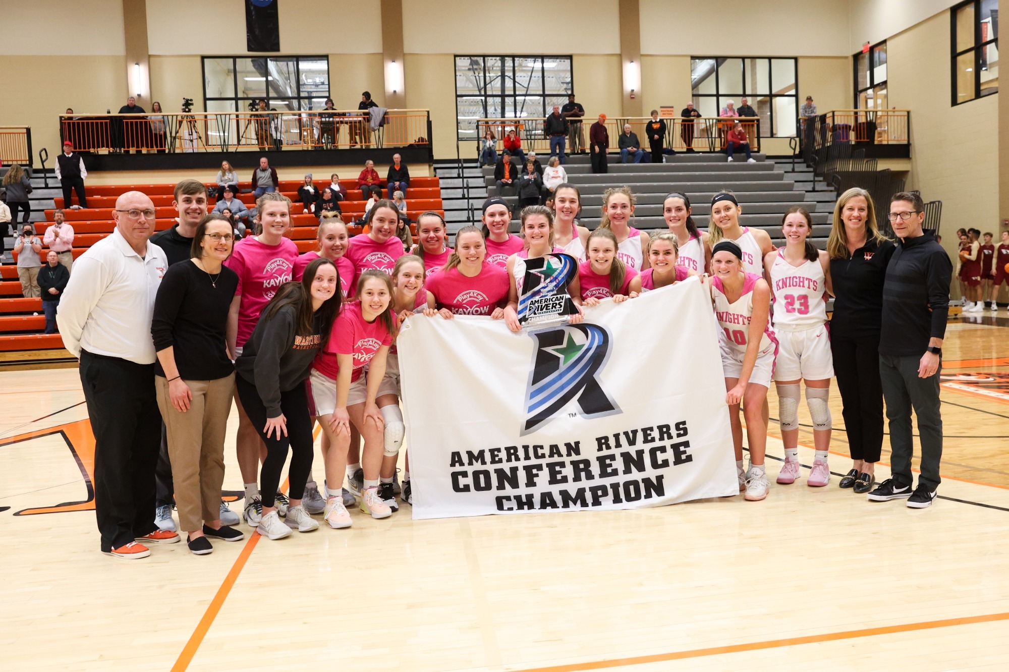 Knights Clinch Regular Season A-R-C Title With a 71-53 Win Over Coe ...