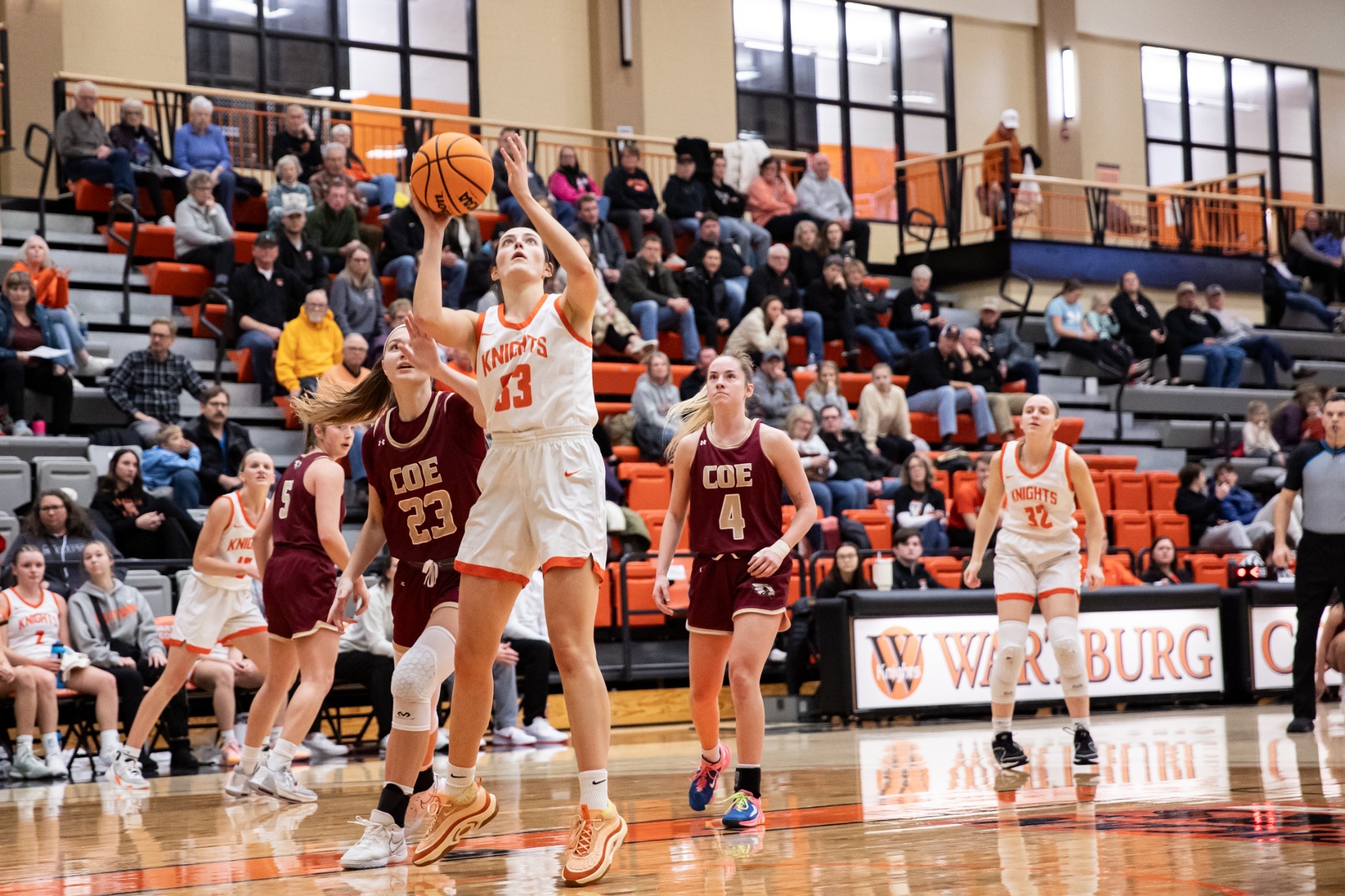 No. 6/7 Knights Close Regular Season With 77-68 Win Over Coe; Finish A ...