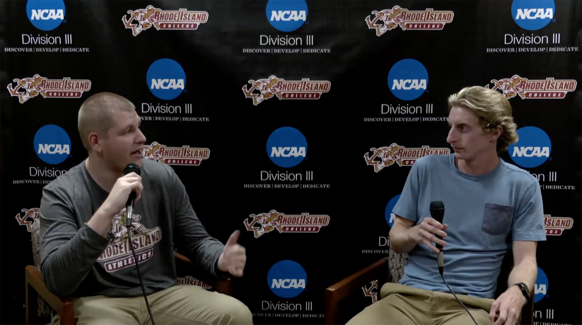 Watch Justin Dorsey and Haley Oliver on Inside RIC Athletics - Rhode ...