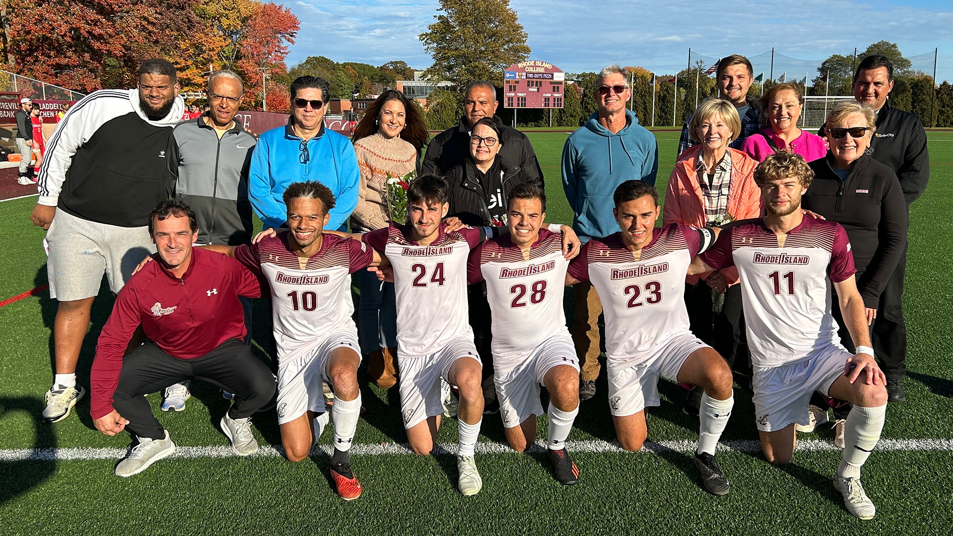 Anchormen and Bridgewater State Tie, 2-2, on Senior Day - Rhode Island ...