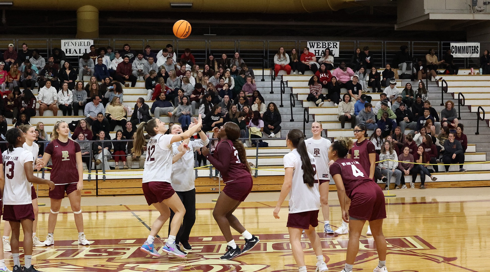 Basketball Madness Event Kicks Off Winter Sports Season at The Murray Center - Rhode Island College