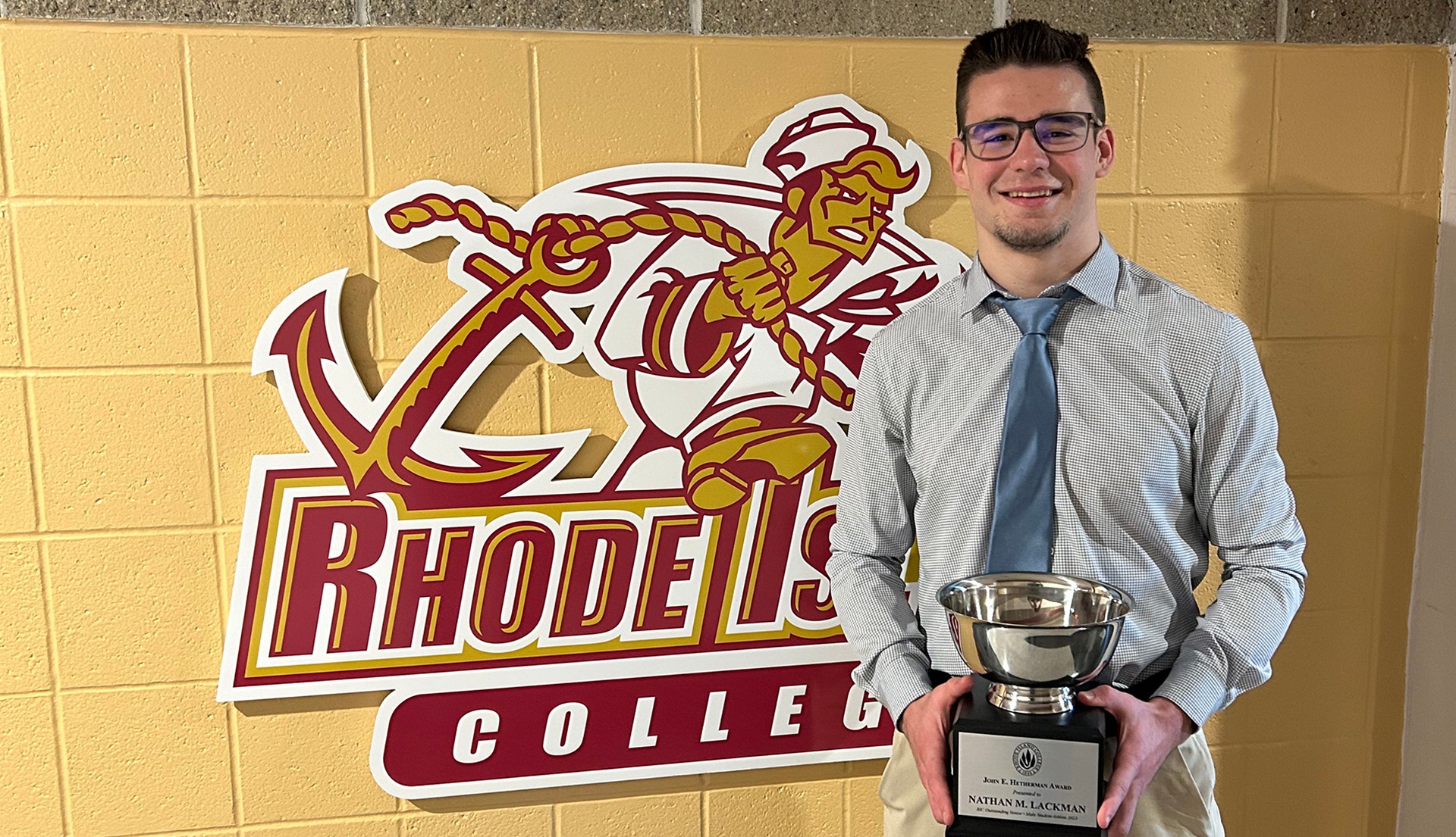 Nathan Lackman Receives John E. Hetherman Award at Cap and Gown Day ...