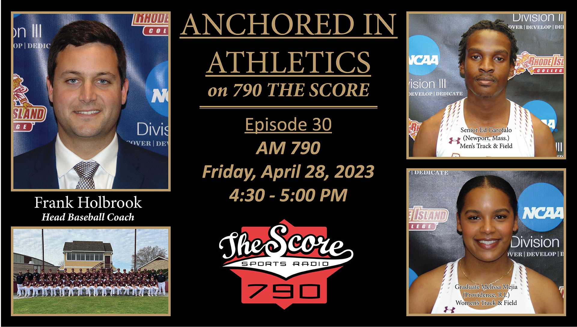 Episode 30 of Anchored in Athletics Set to Air on 790 The Score on ...