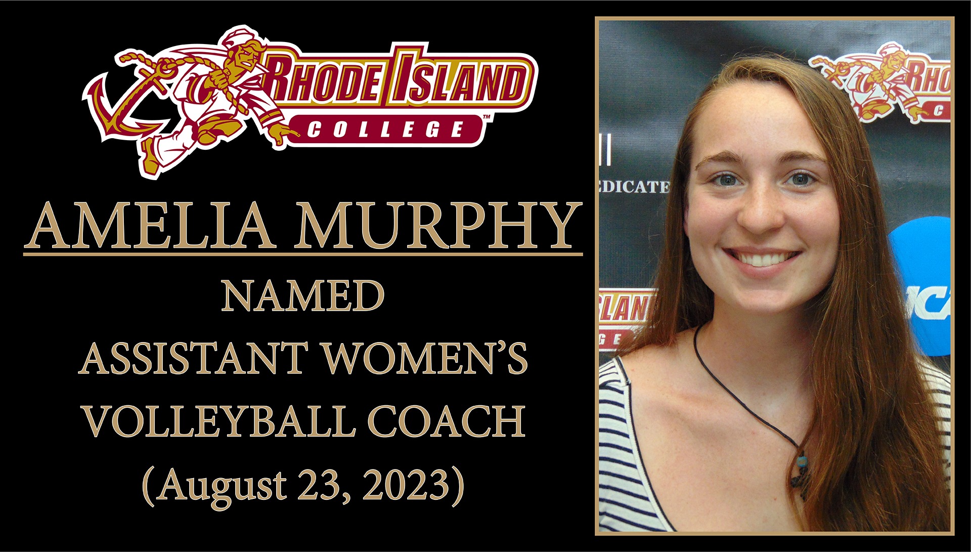 Rhode Island College Names Amelia Murphy ’23 Assistant Women's Volleyball Coach - Rhode Island ...
