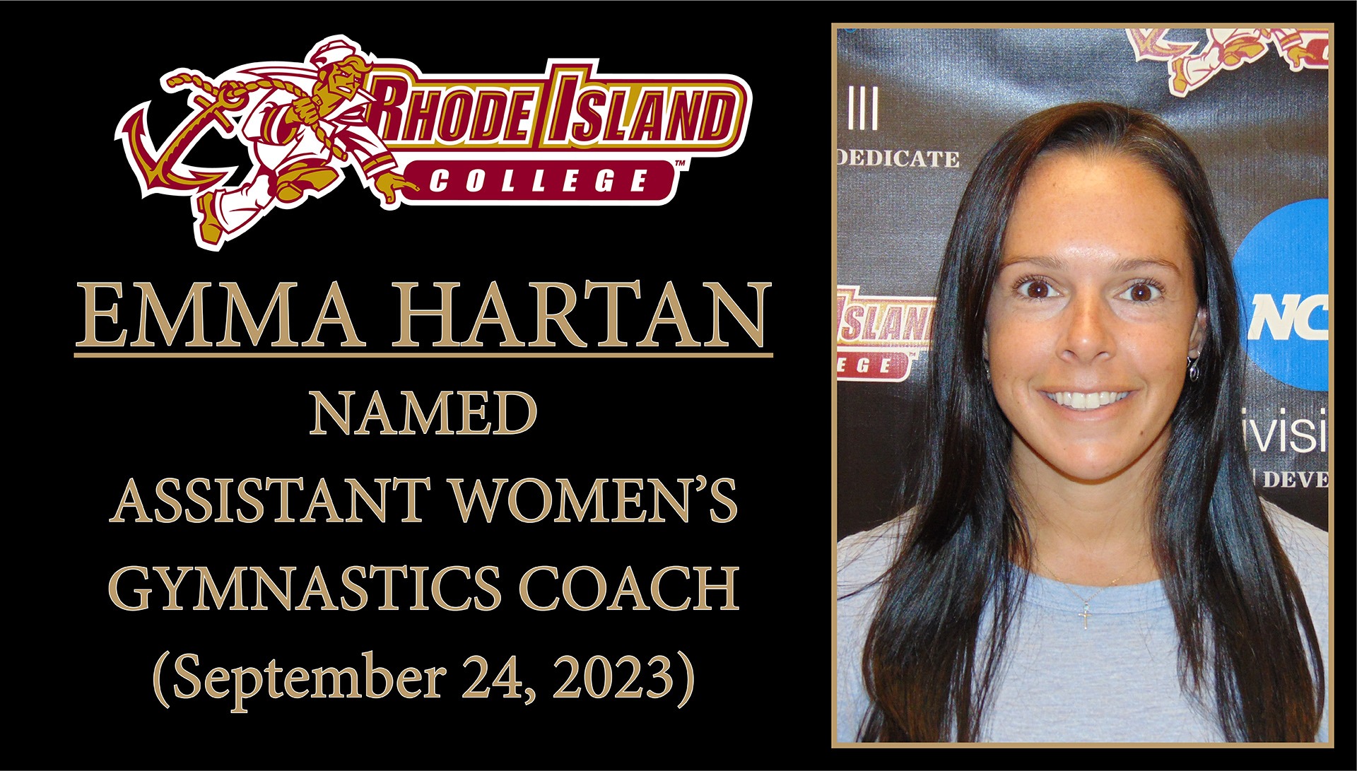 Emma Hartan ’17 Named Assistant Women's Gymnastics Coach - Rhode Island ...