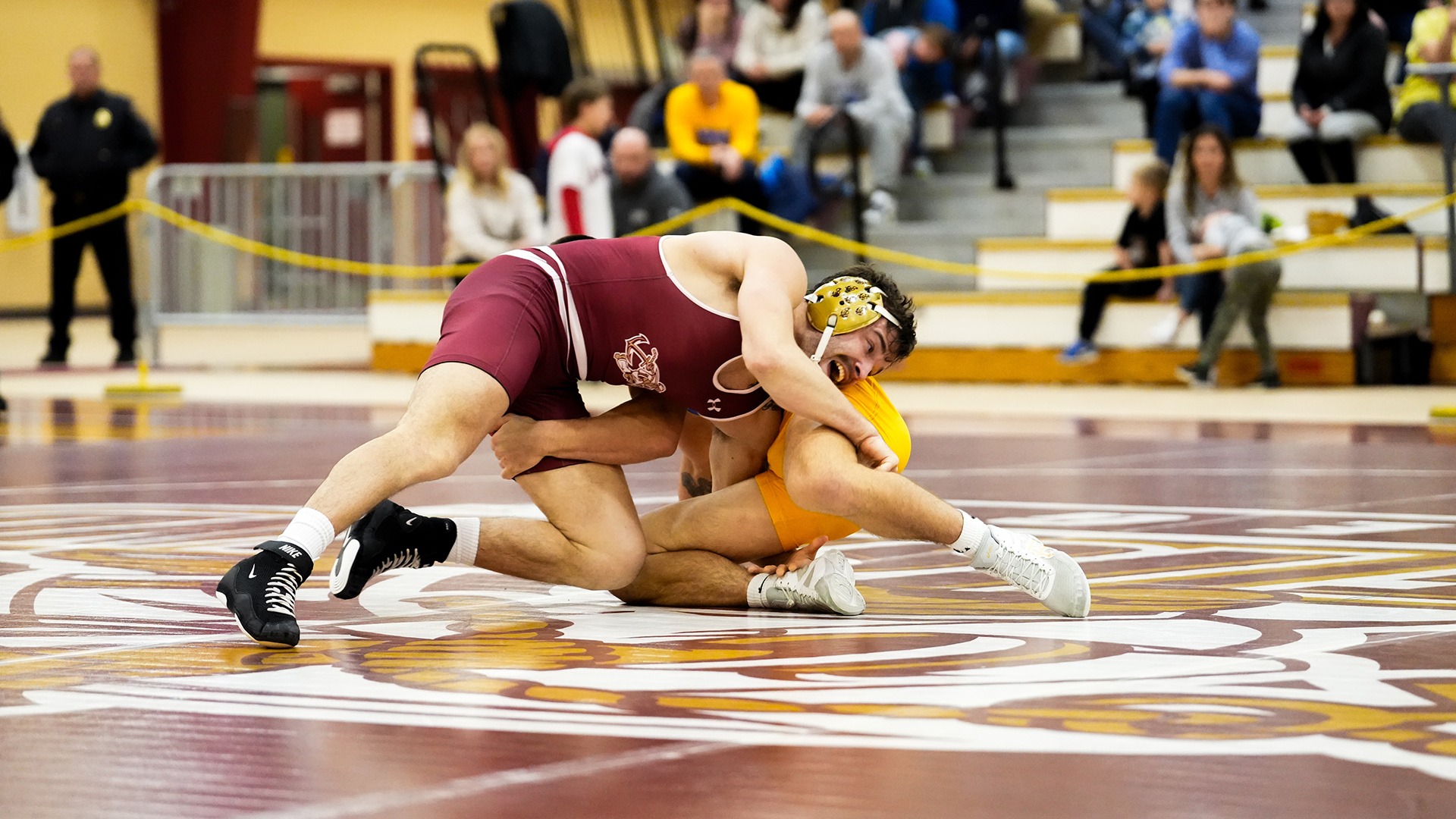 Wrestling Splits at USMMA's Mariner Duals - Rhode Island College