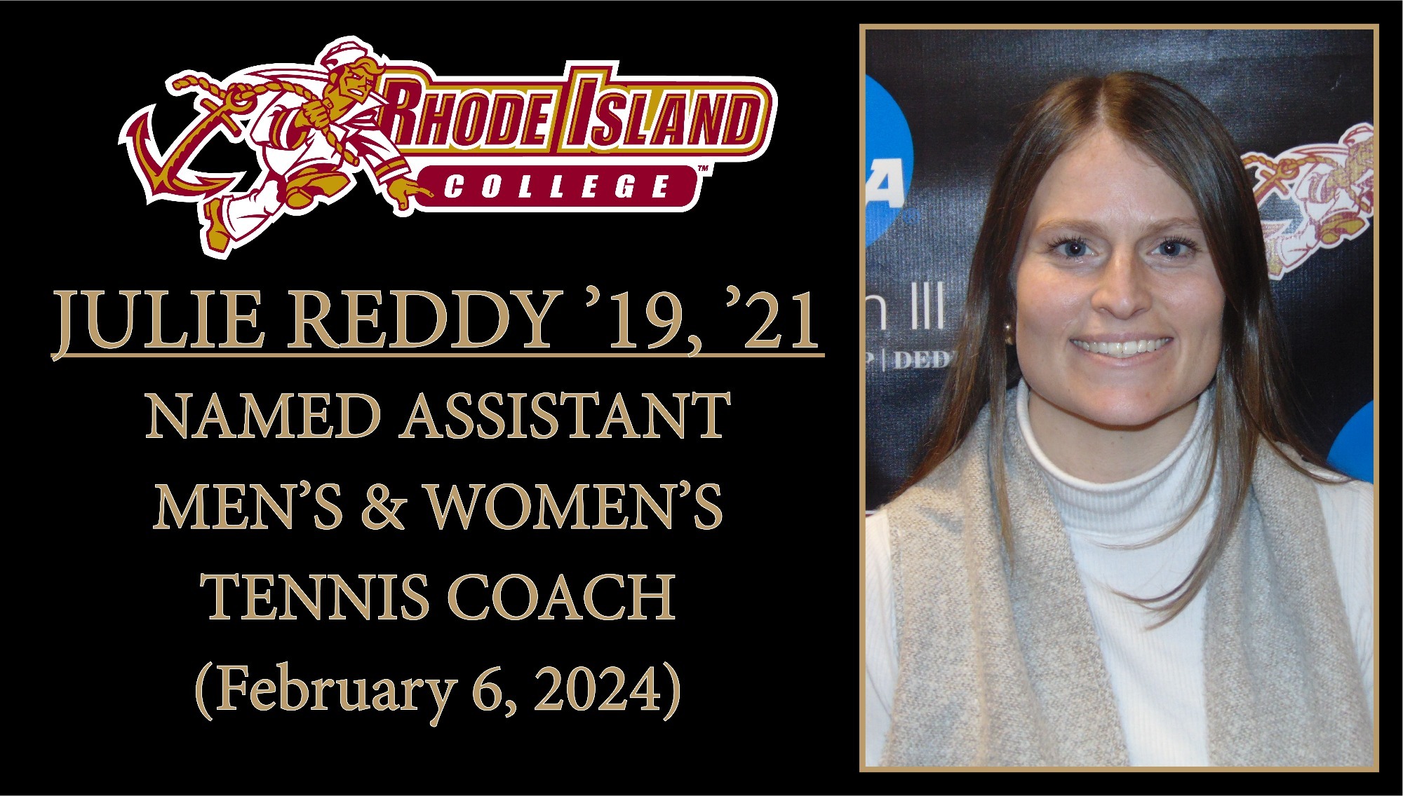 Julie Reddy ’19, ’21 Joins Men's and Women's Tennis Coaching Staff ...