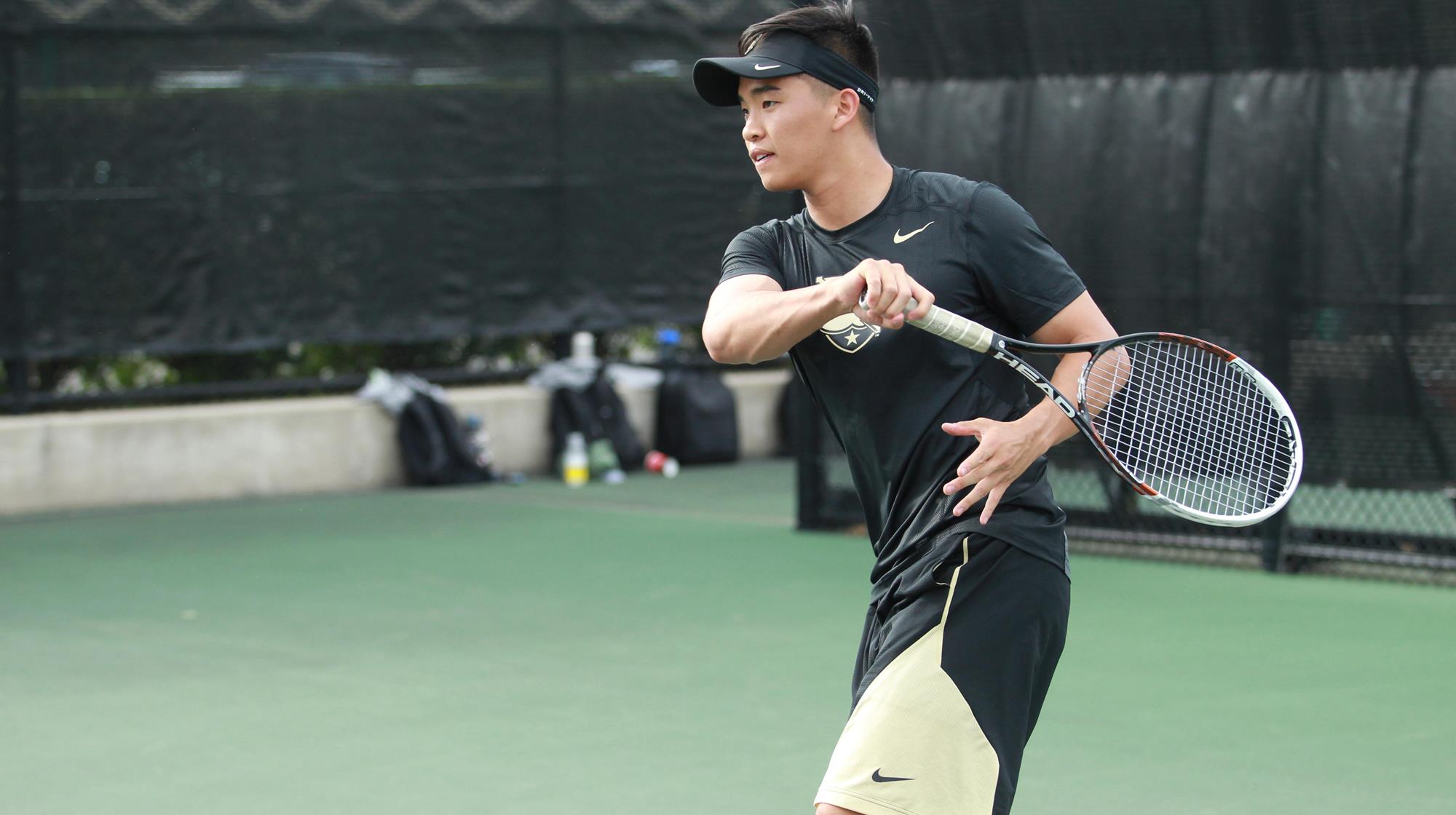 Daniel Zheng - 2017-18 - Men's Tennis - Army West Point