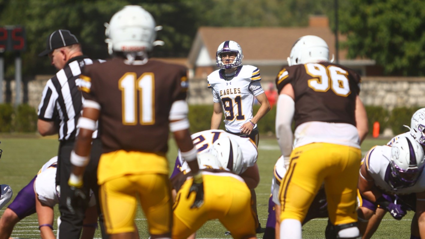 No. 12 AU Football Takes Care Of Hawks On The Road - Ashland University