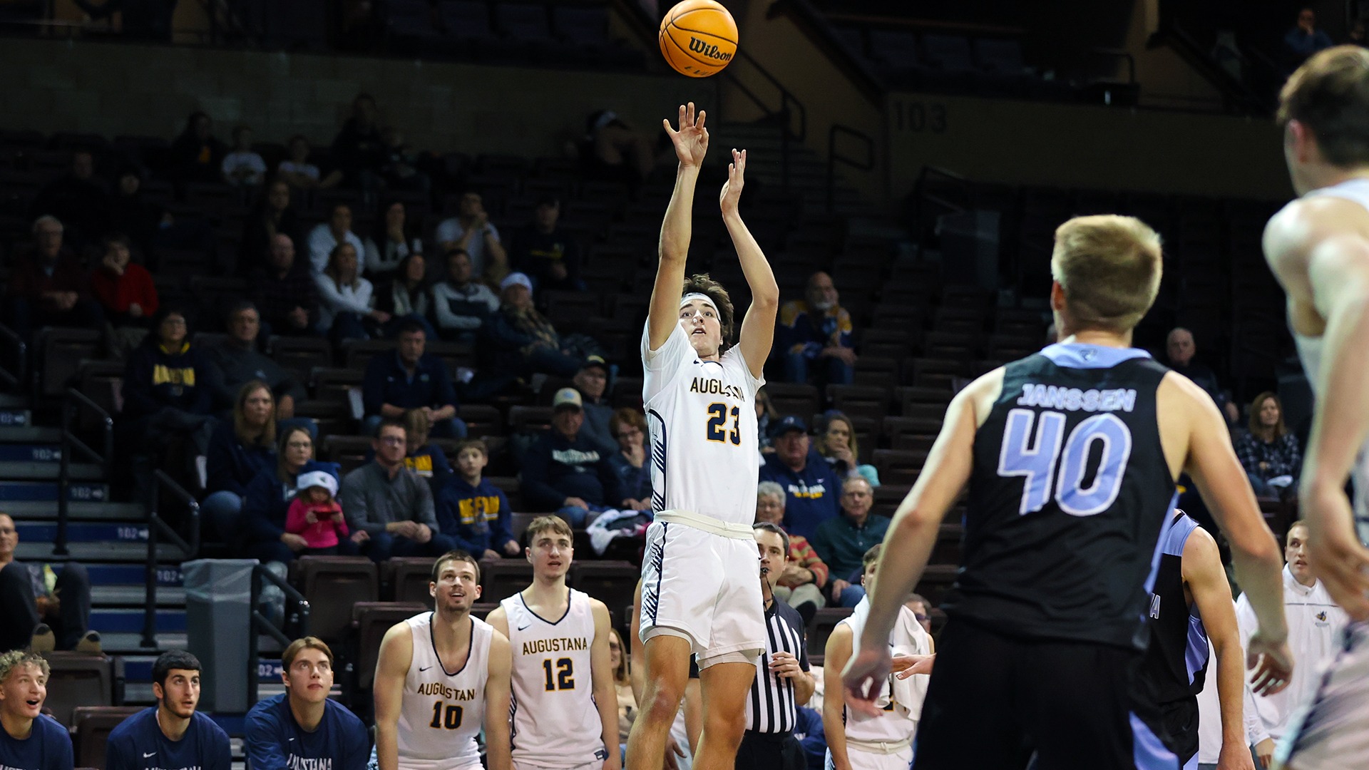 Five in Double Figures Leads Viking Men’s Hoops to Victory Friday ...