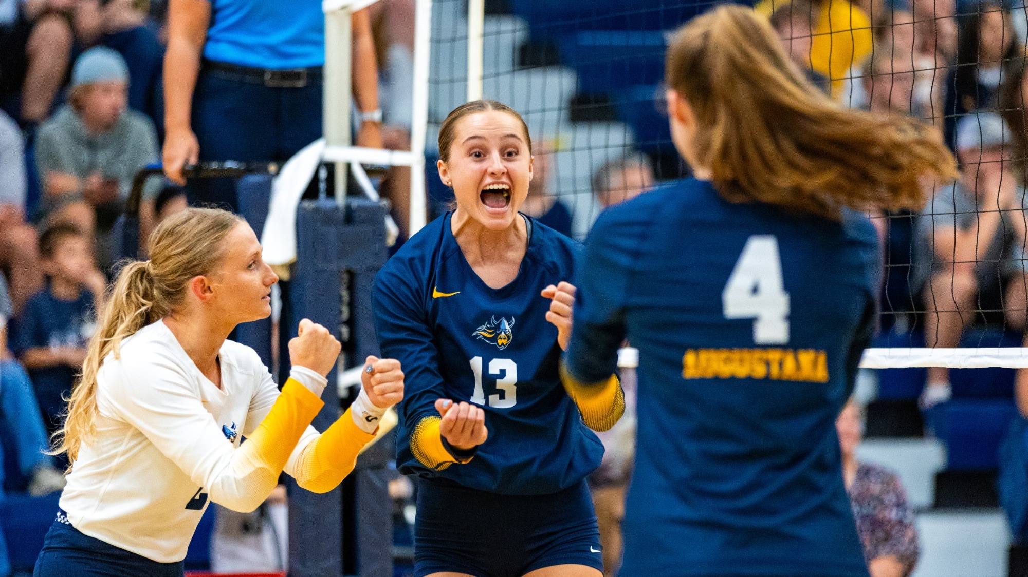 Augustana Volleyball Caps Viking Days With Sweep Over MSU - Augustana ...