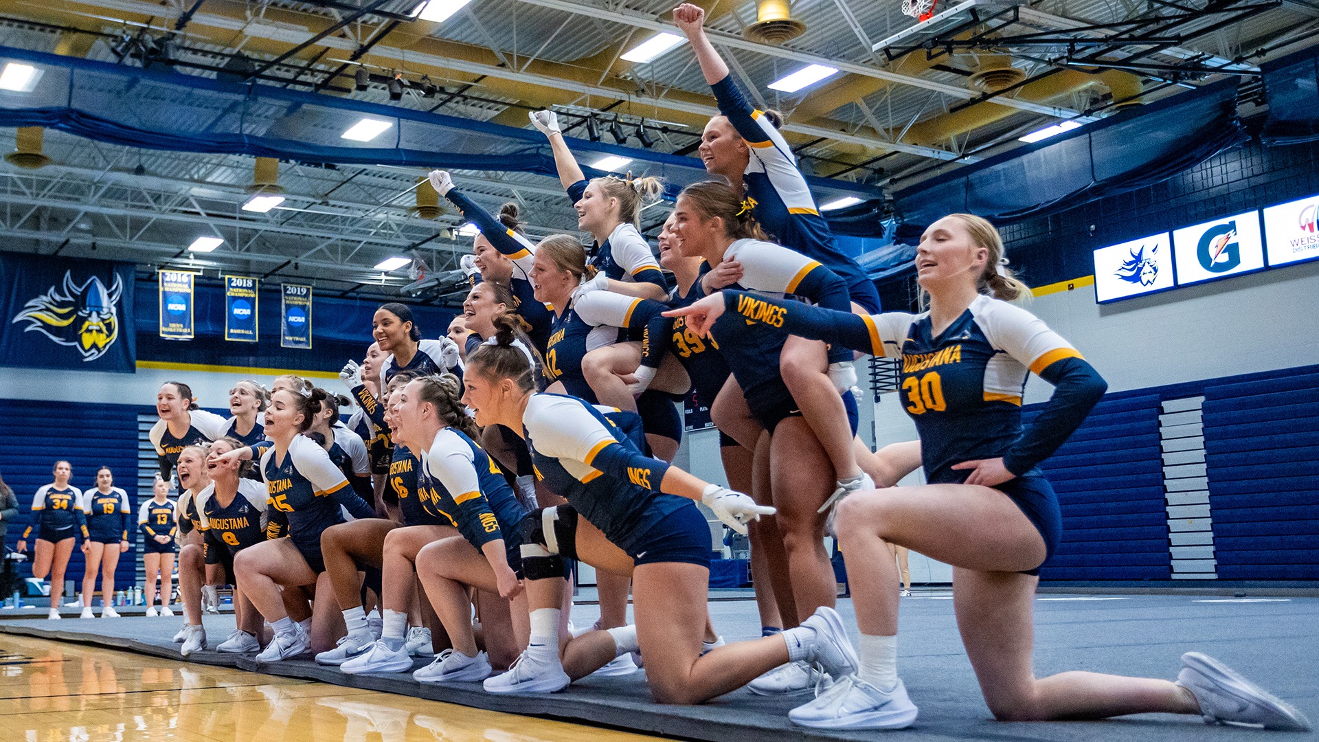 No. 13 Acrobatics and Tumbling Set School Record in Victory Monday ...