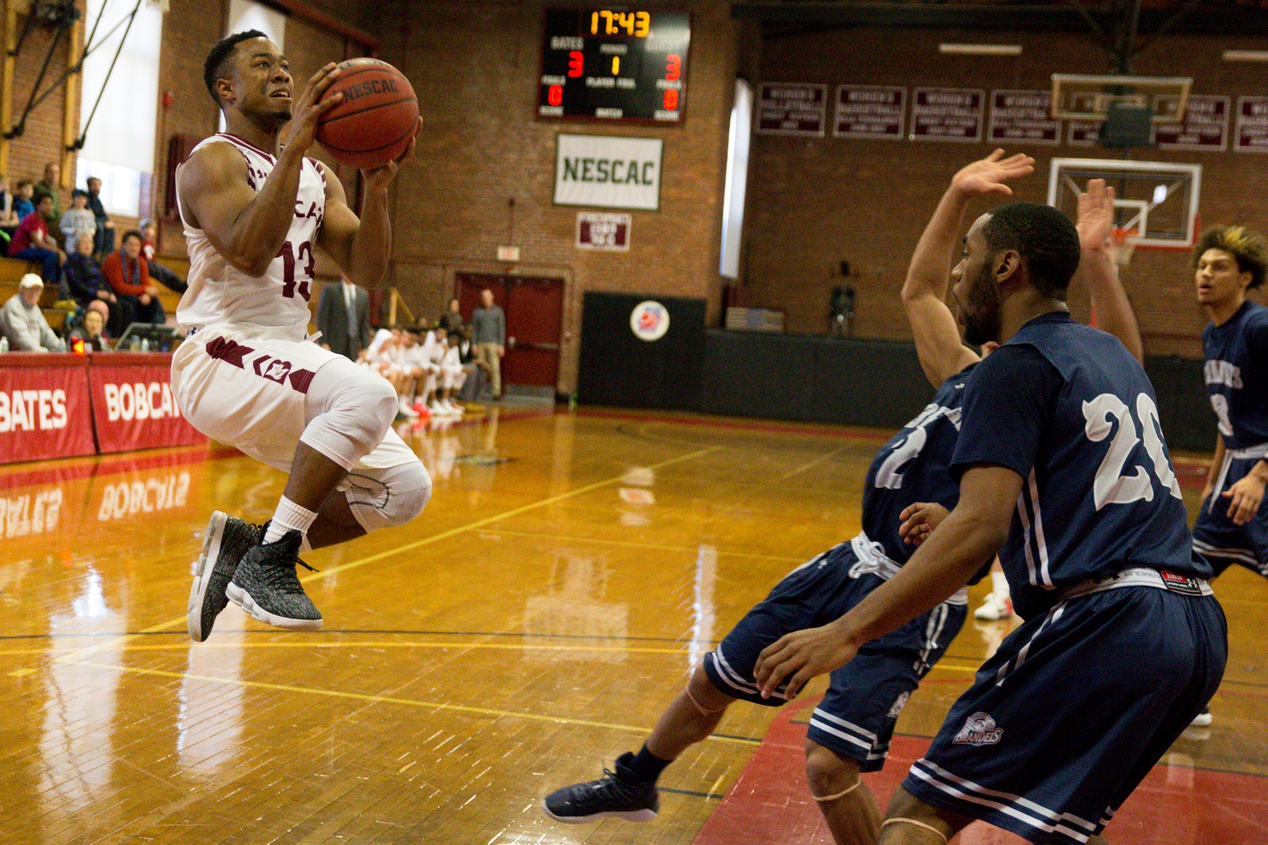 Shawn Strickland - 2017-18 - Men's Basketball - Bates College