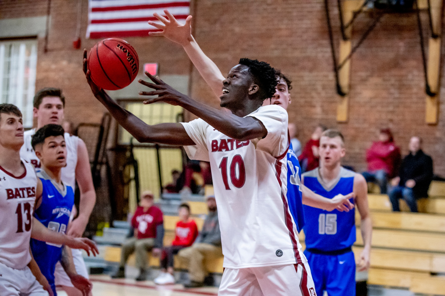 Jacob Iwowo - 2021-22 - Men's Basketball - Bates College