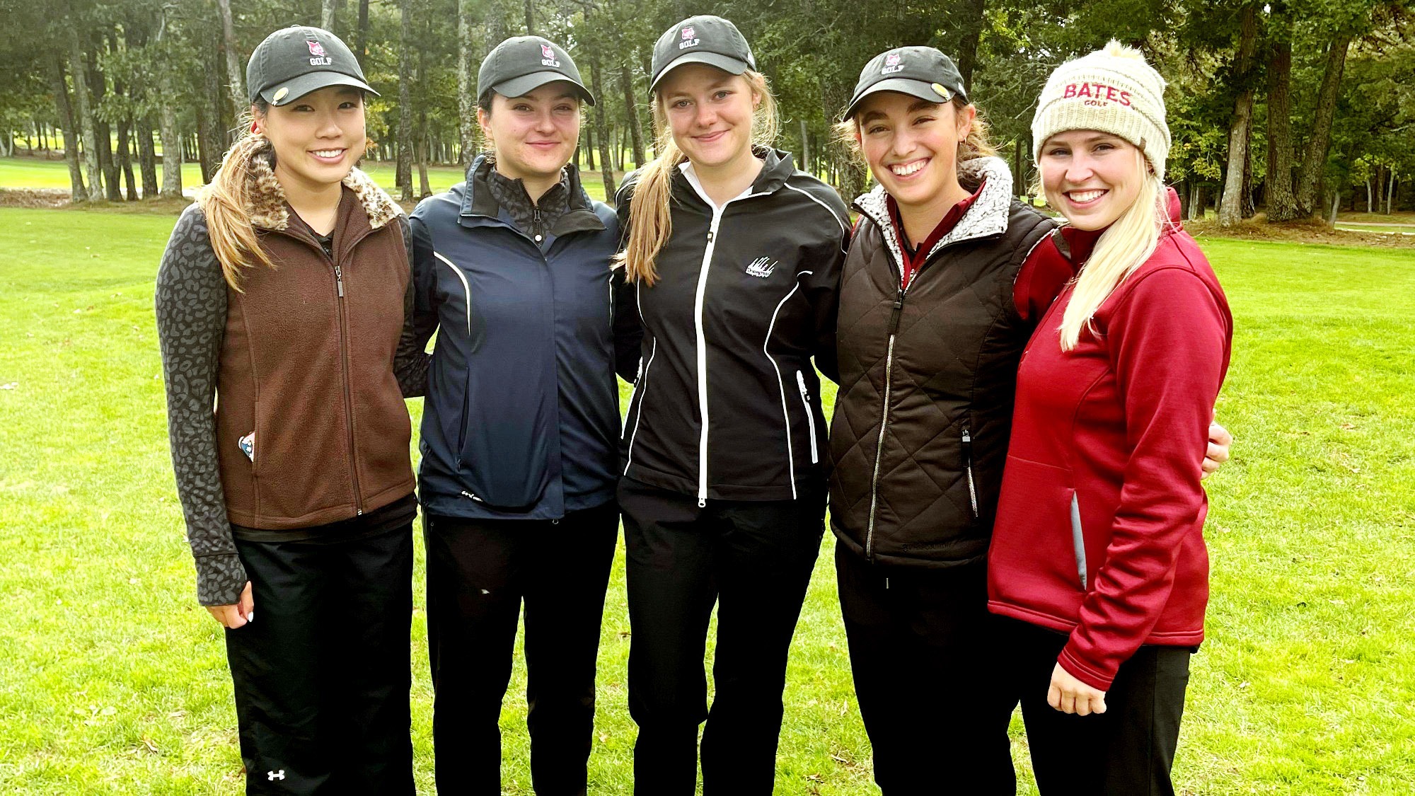 Women's golf dominates the competition at Husson Invitational - Bates ...