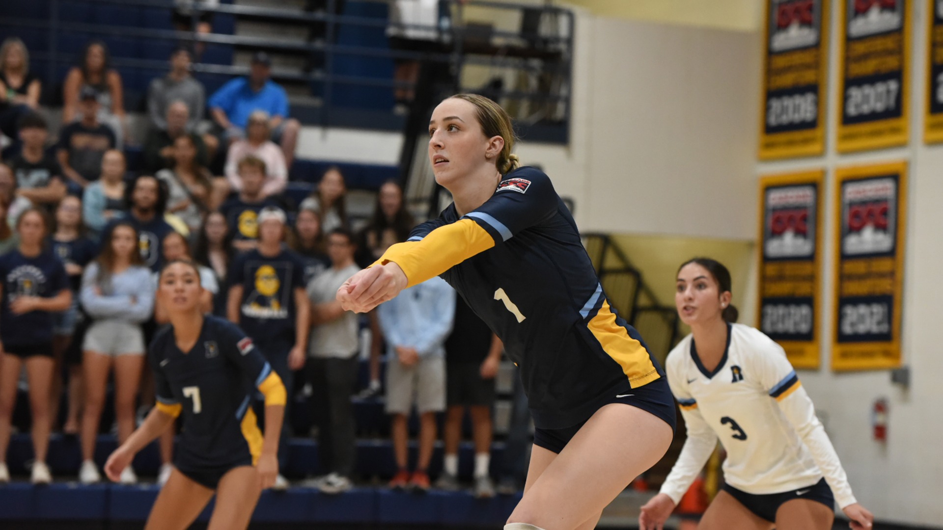 Beacons Fall in Four to No. 5 Warriors - Bushnell University Athletics