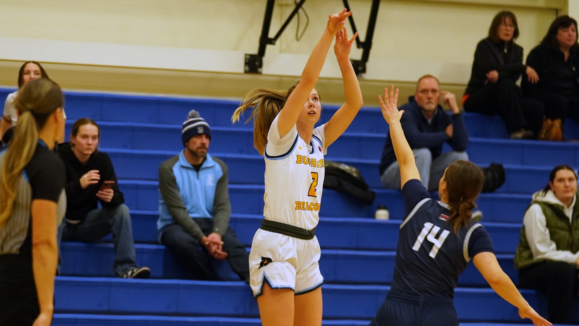 Slifka Lifts Beacons to 25-Point Win Over Corban - Bushnell University ...