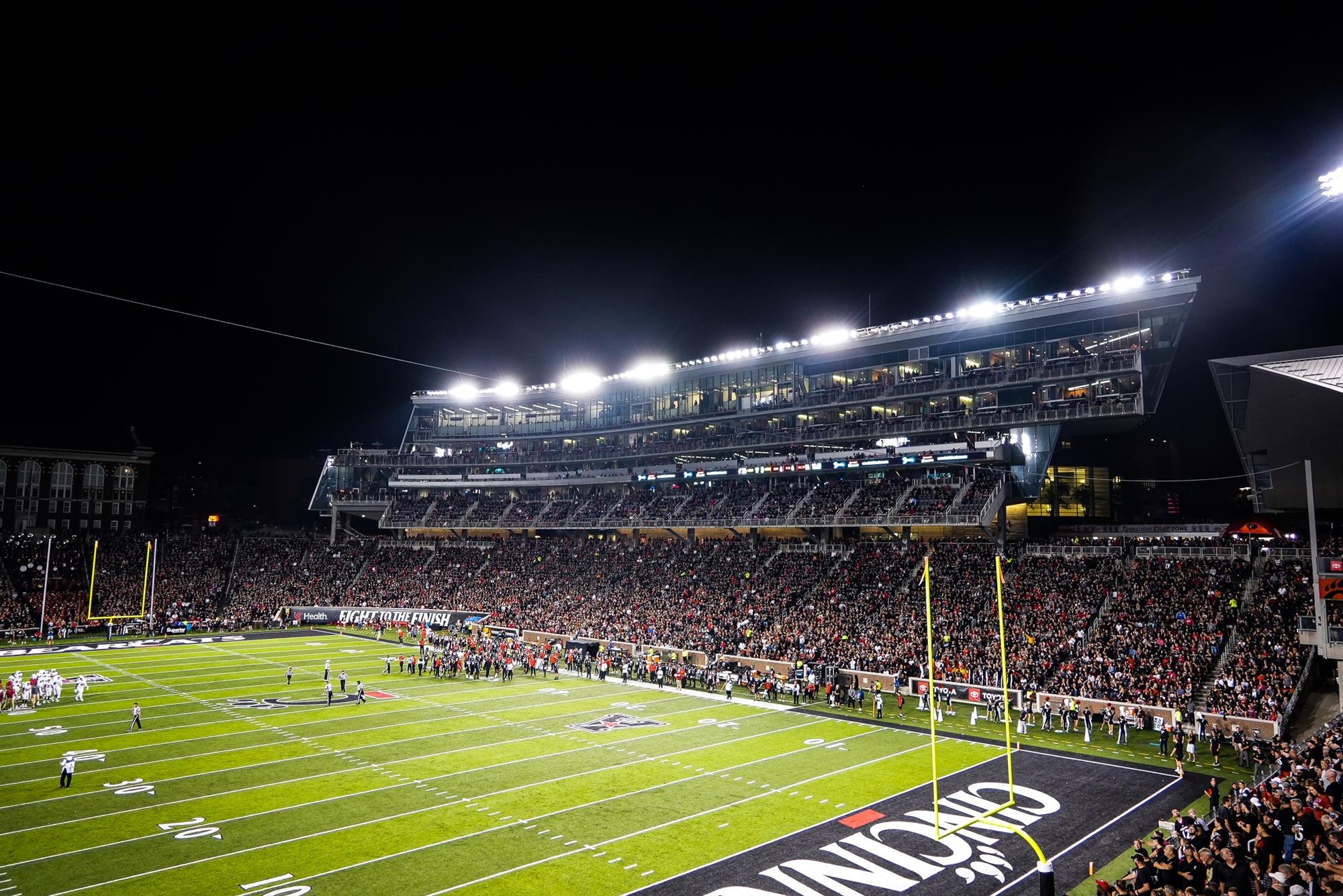 TUCKERMAN: On The Return of Nippert At Night - University of Cincinnati ...