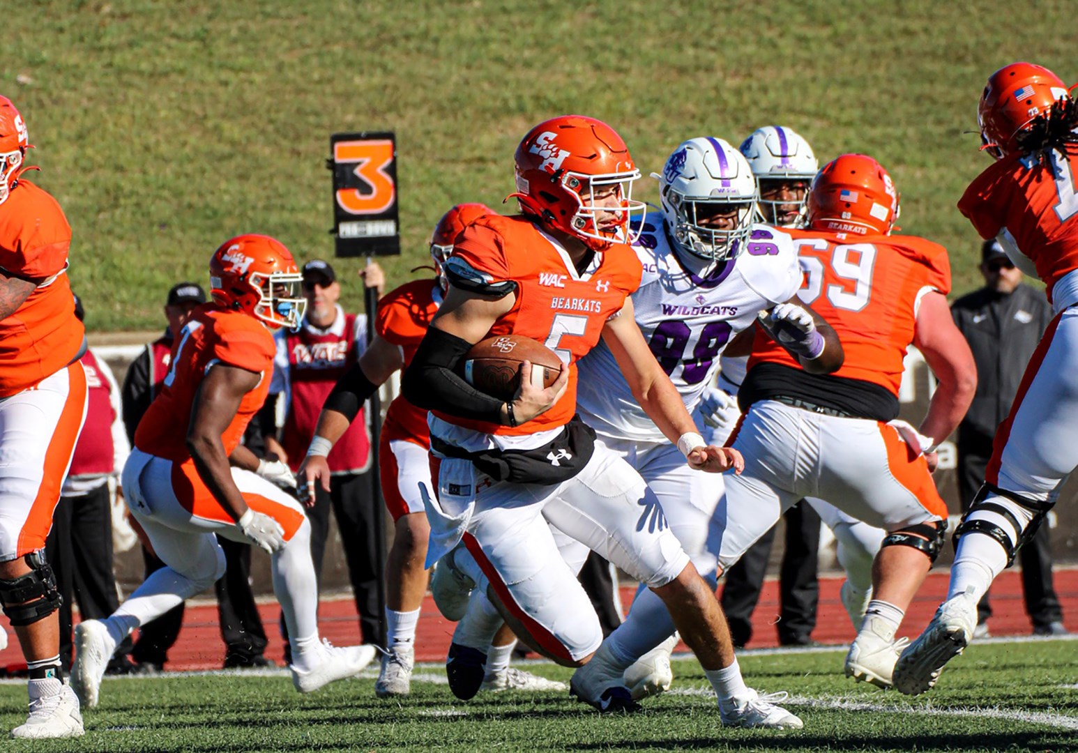 Kats fall behind early in loss to ACU - Sam Houston