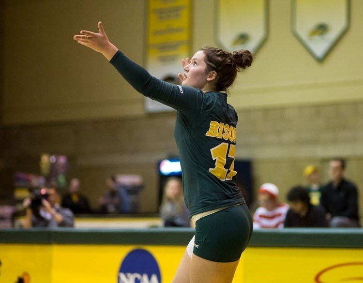 Emily Milligan - 2016 - Women's Volleyball - NDSU