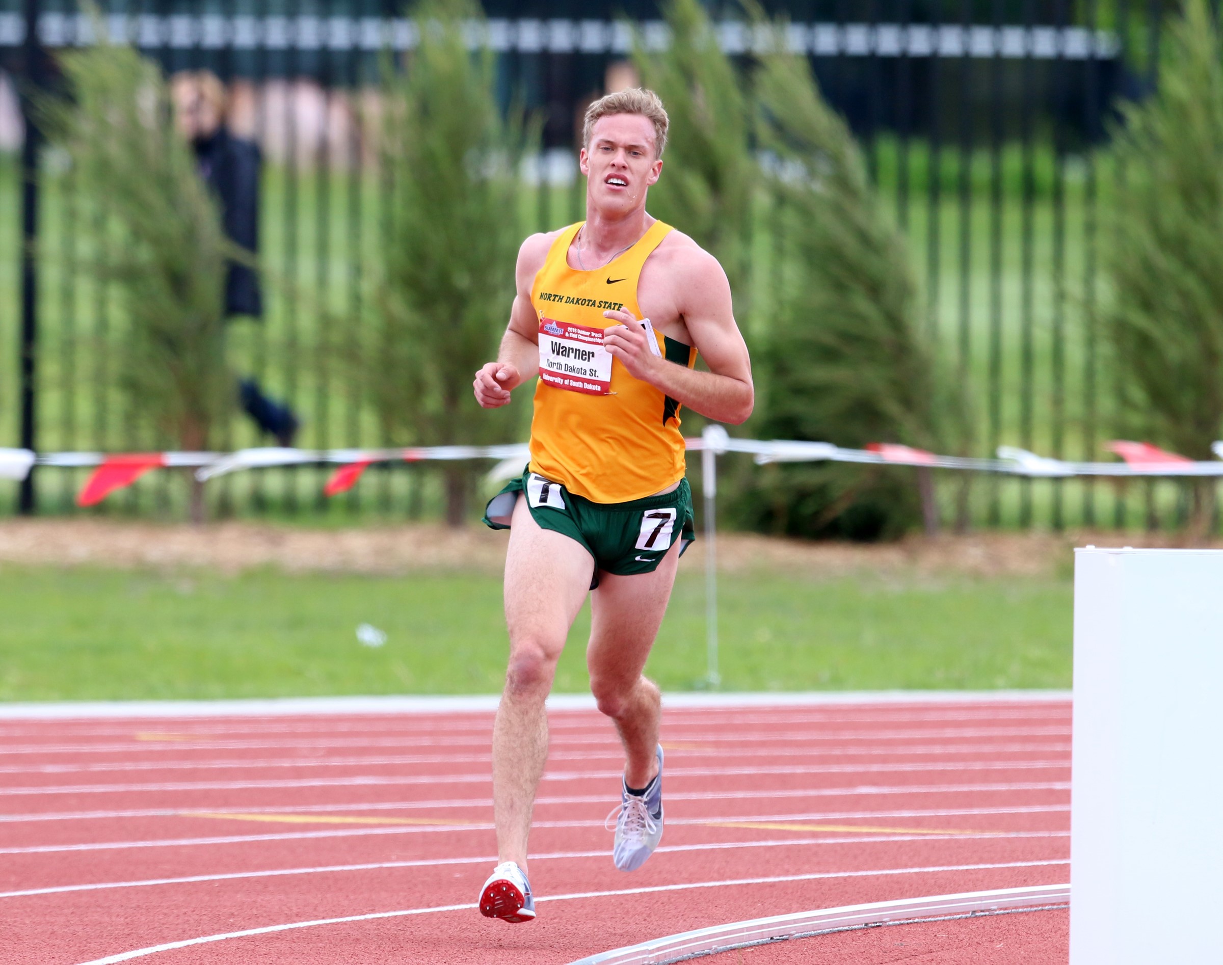 Derek Warner - 2018 - Men's Track and Field - NDSU