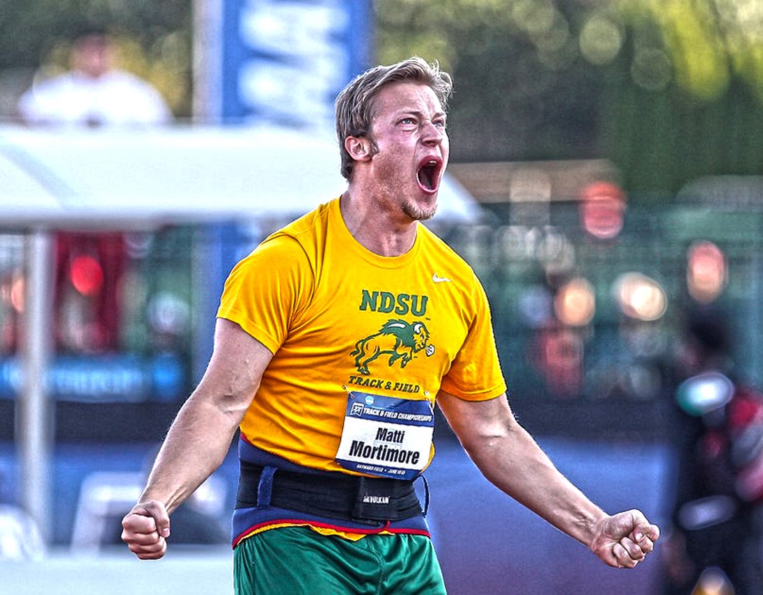 Matti Mortimore - 2017 - Men's Track and Field - NDSU