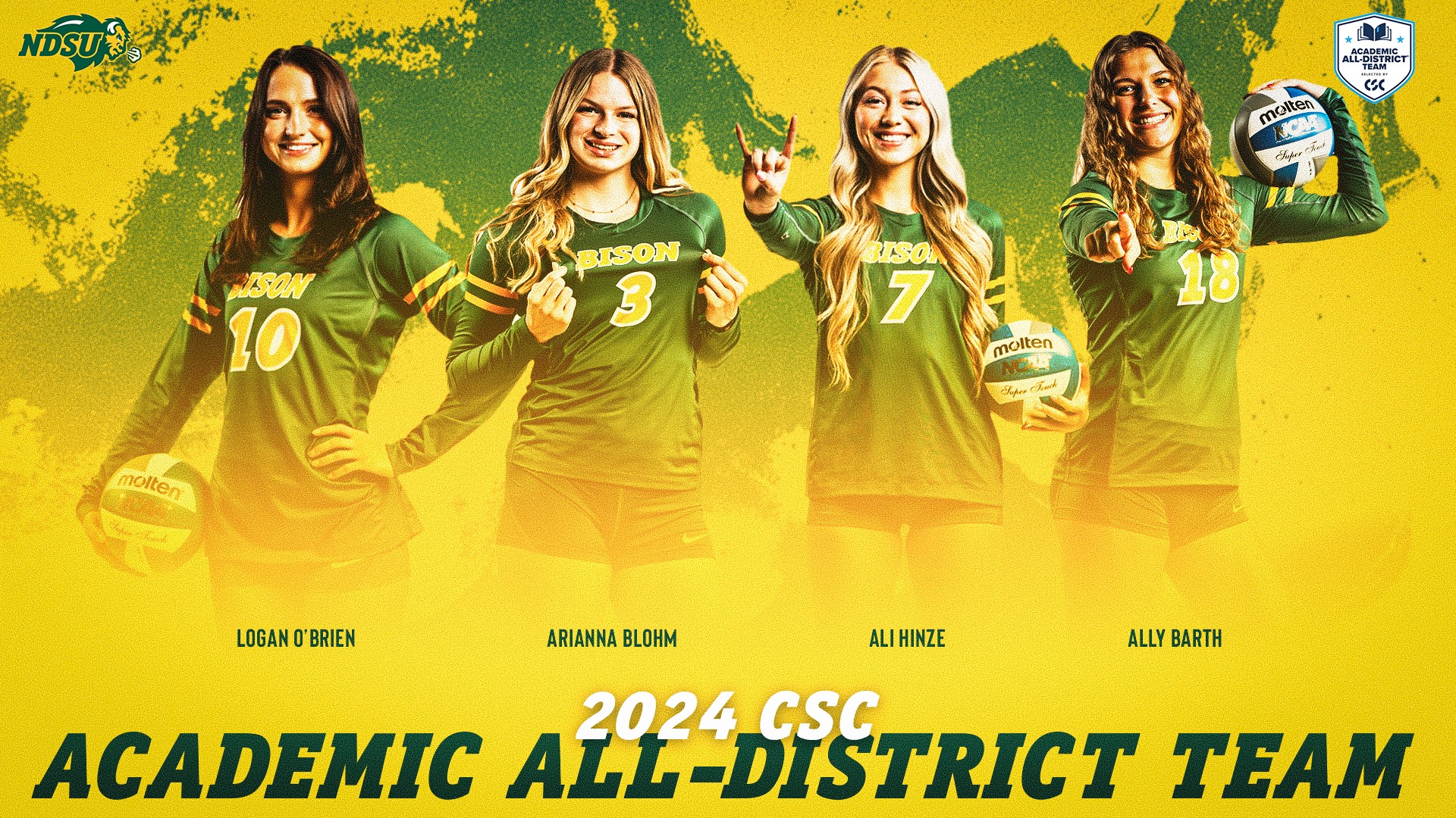 NDSU Volleyball Announces 2025 Promotional Schedule - NDSU