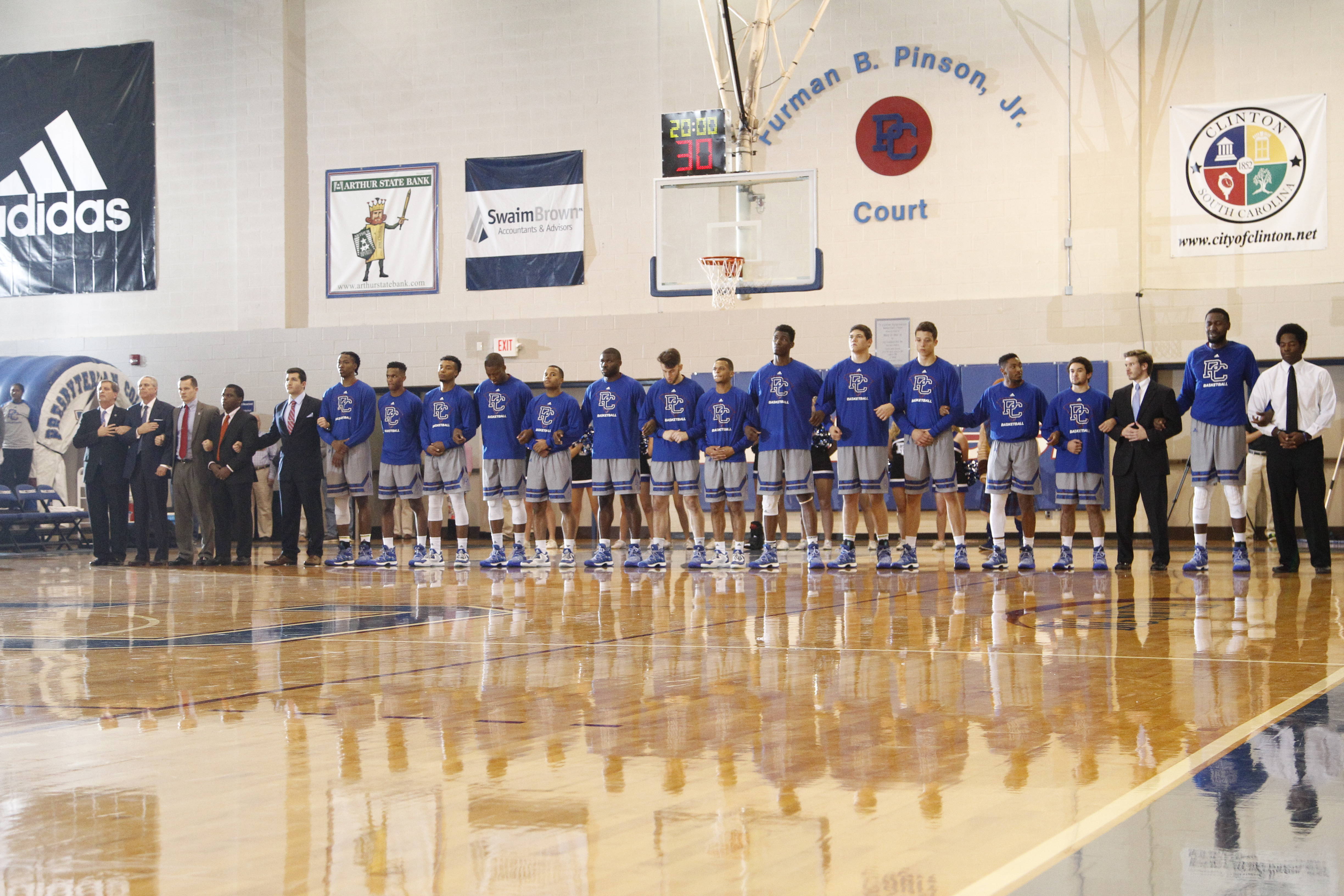 Blue Hose Basketball Takes Show on the Road - Presbyterian College
