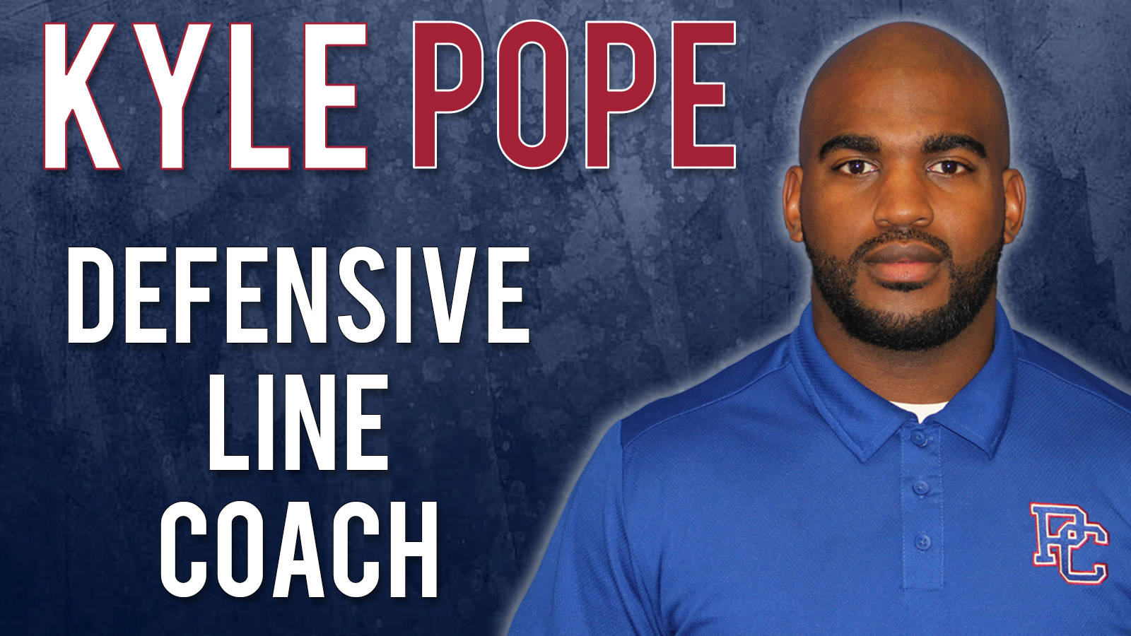 Pope Joins Football Coaching Staff - Presbyterian College