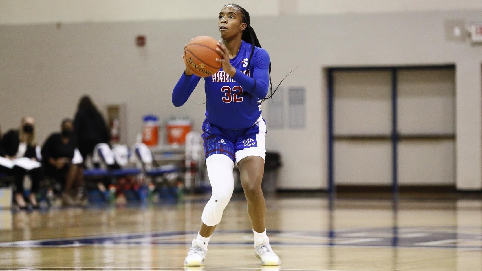 Blue Hose Clipped Late by Catamounts - Presbyterian College