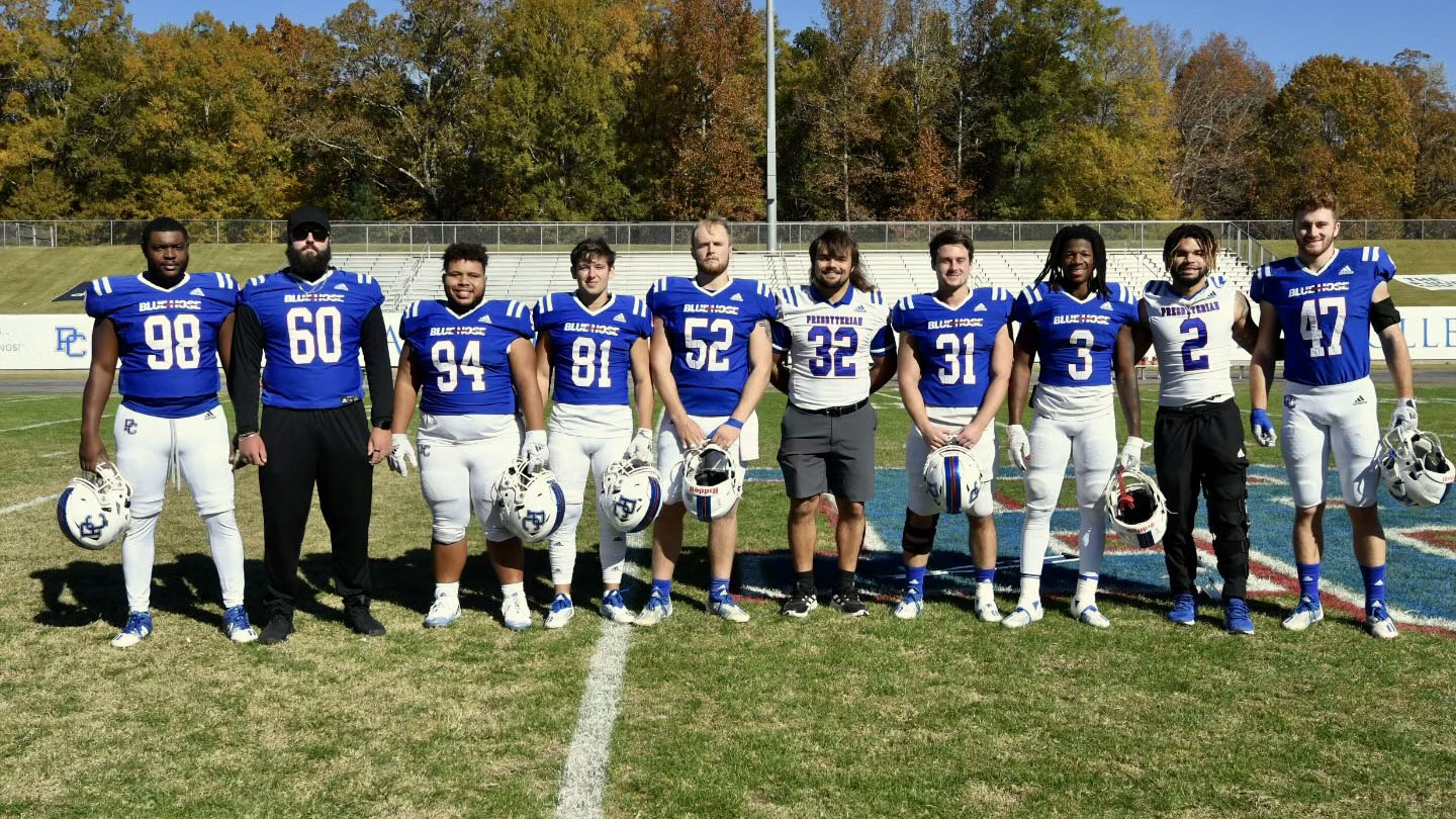 Blue Hose Drop Senior Day Home Finale - Presbyterian College