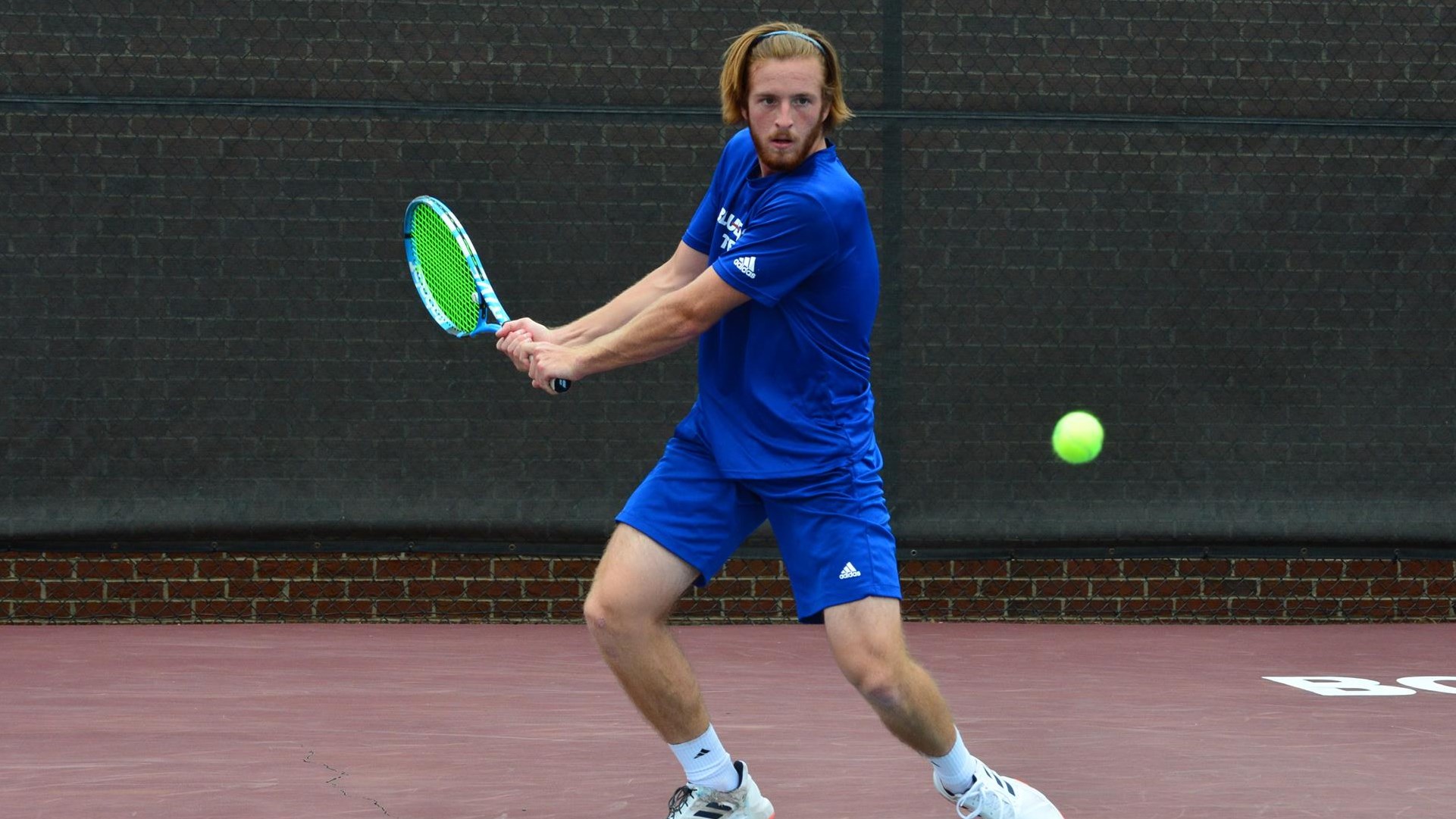 Benson Posts Singles and Doubles Wins; Blue Hose Drop Road Match at ...