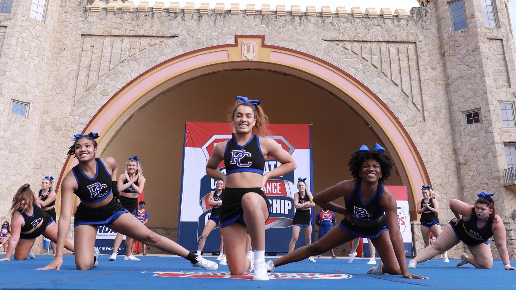 PC Cheer Places Fifth at NCA College Nationals - Presbyterian College