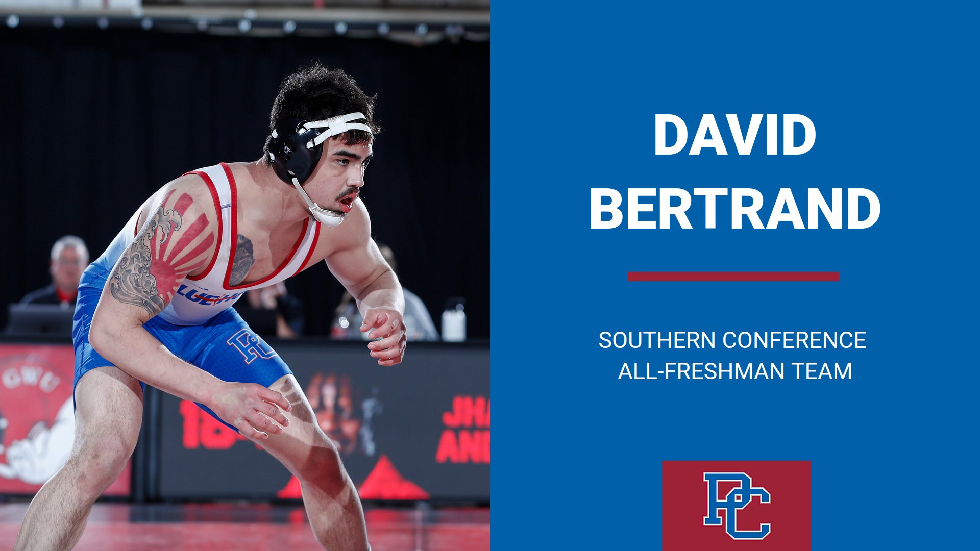 Bertrand Lands Spot on All-Freshman Team - Presbyterian College