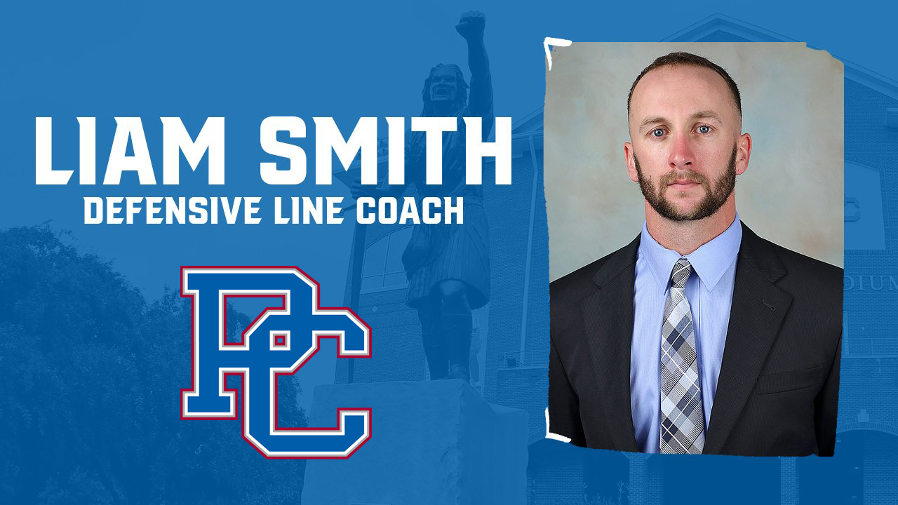 PC Football Hires Liam Smith as Defensive Line Coach - Presbyterian College