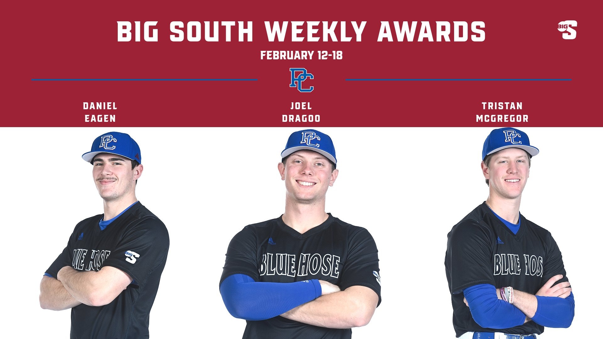 Blue Hose Baseball Racks Up Three Big South Weekly Awards ...