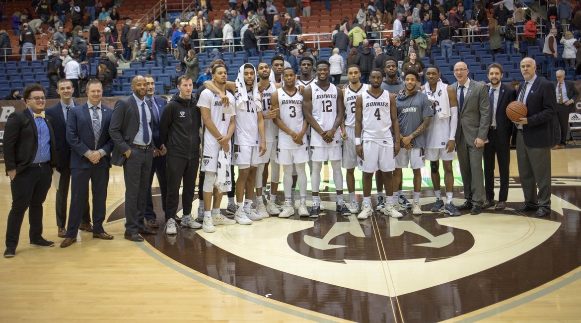 Lofton Powers Bonnies Over Mason; Schmidt Now Bona's All-Time Coaching ...