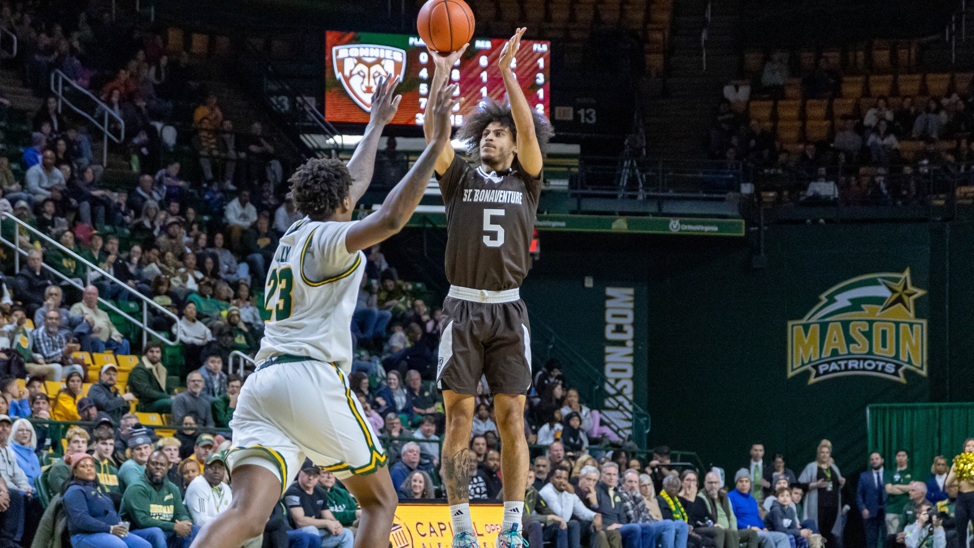 Rollercoaster Game Goes The Way of George Mason, 69-60 - St. Bonaventure