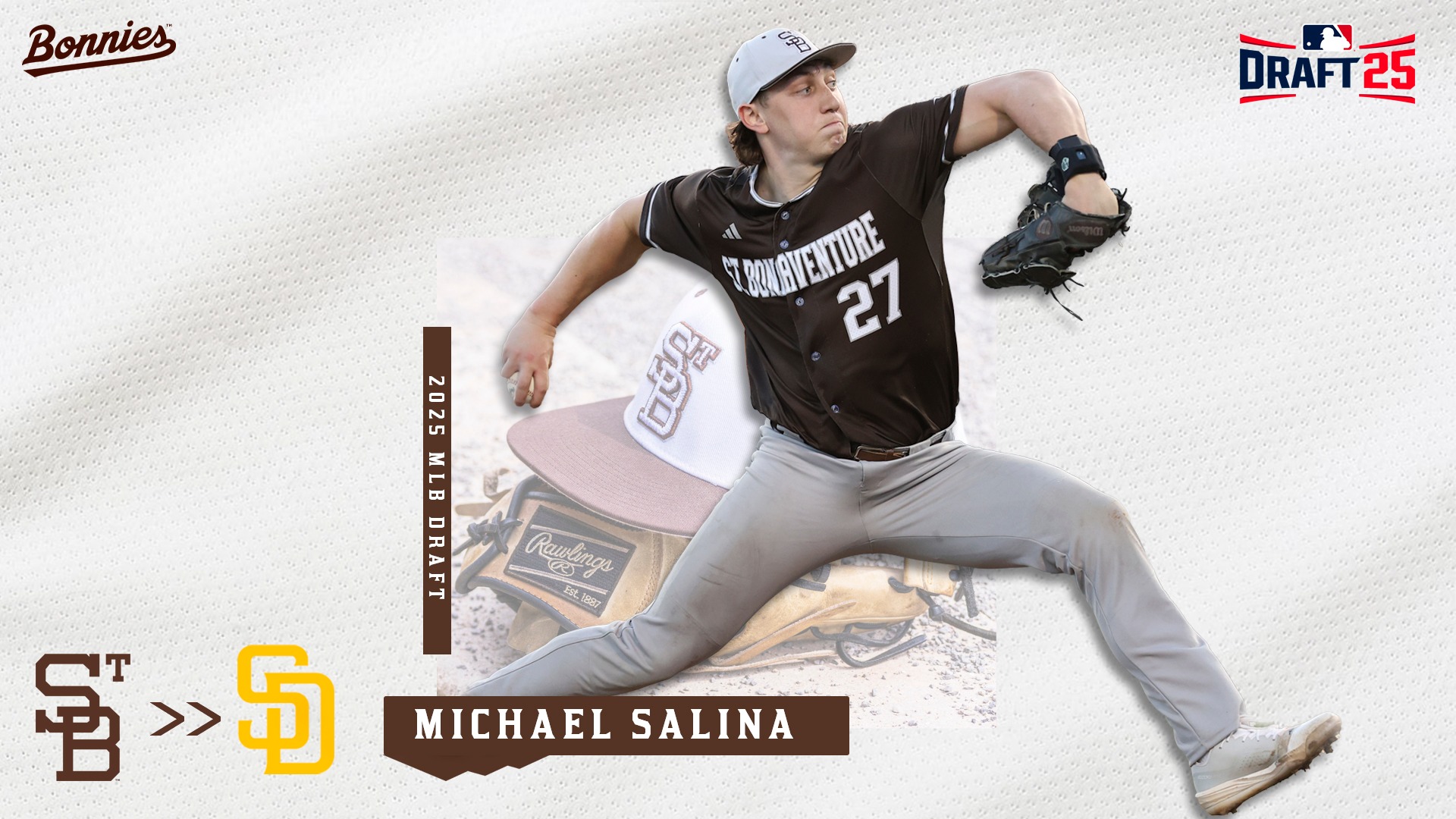 Bona's Salina Invited To MLB Draft Combine - St. Bonaventure
