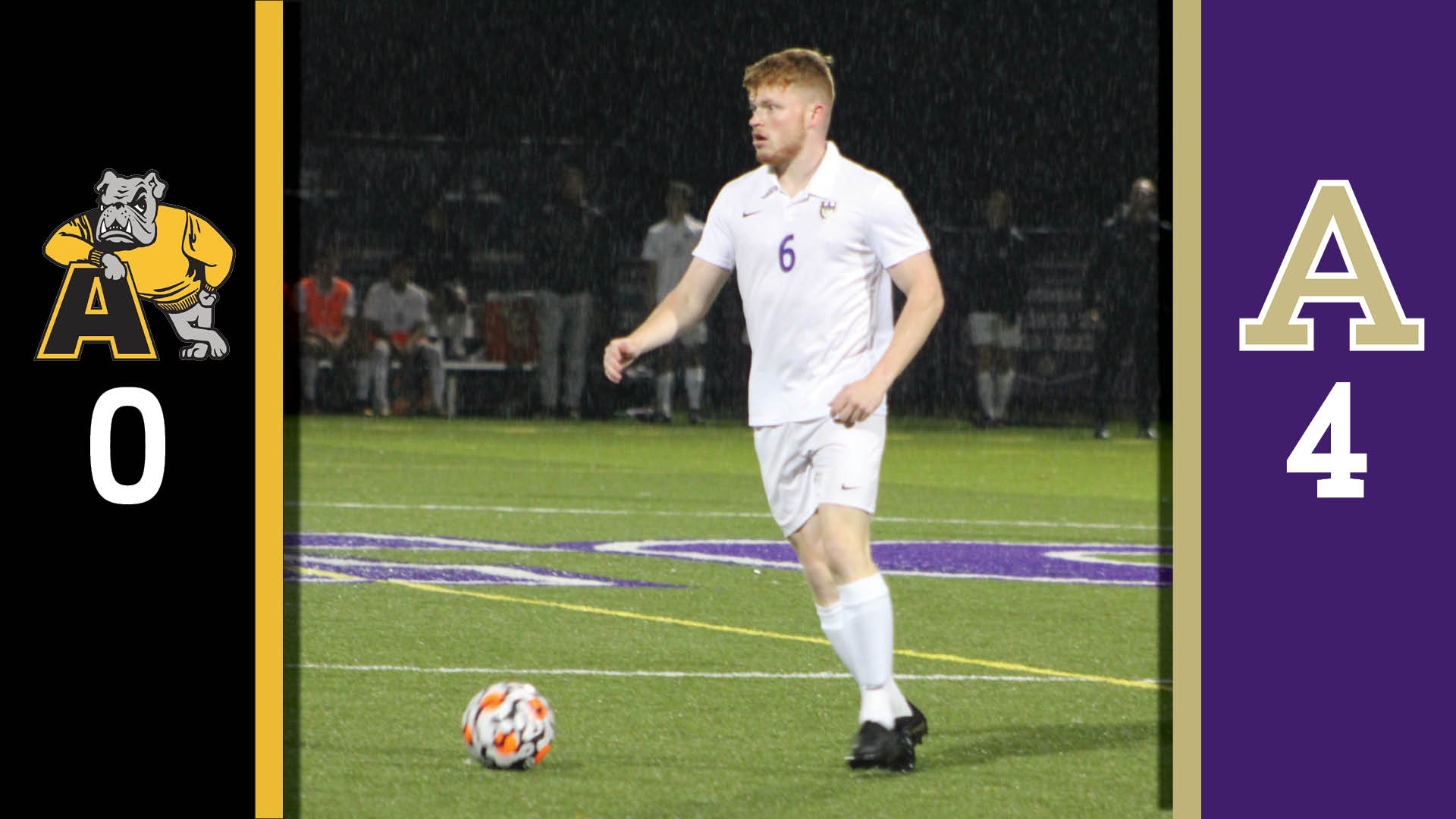Four score in men's soccer's first MIAA win - Albion College