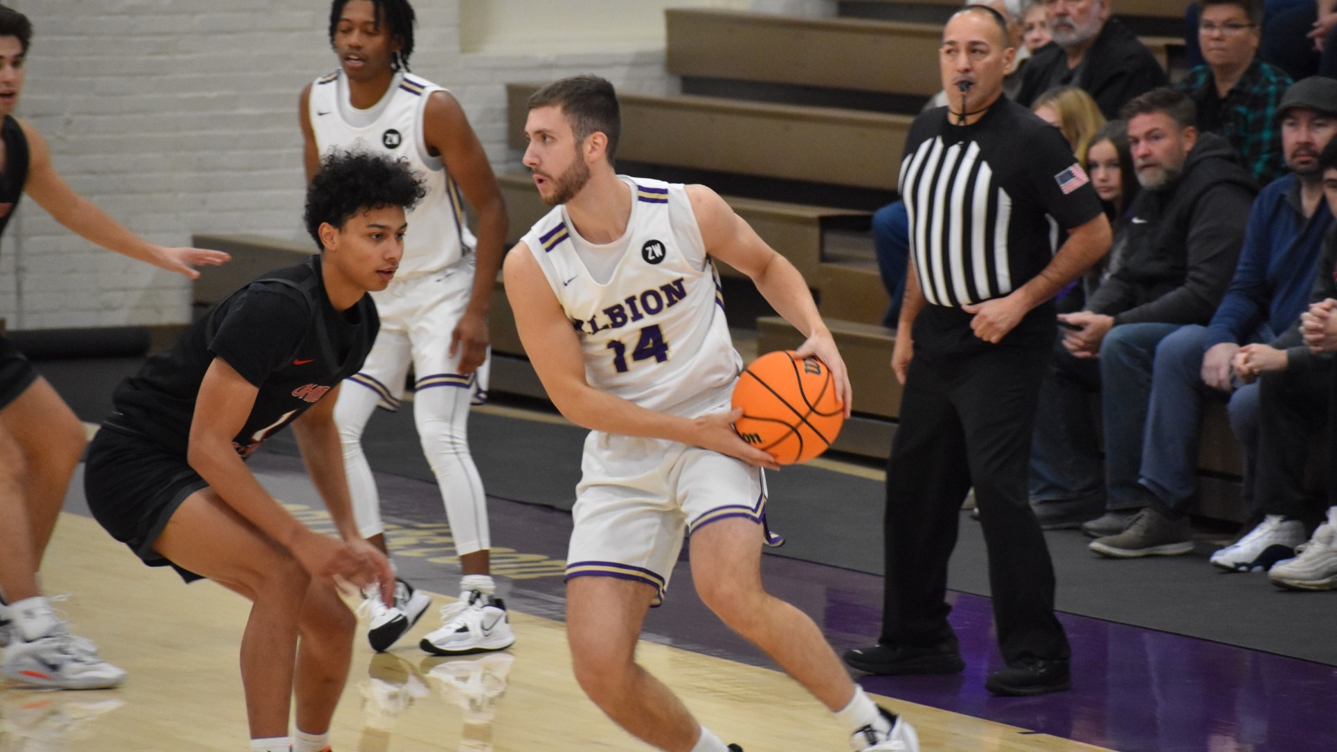 Men's basketball comes up short in home opener - Albion College