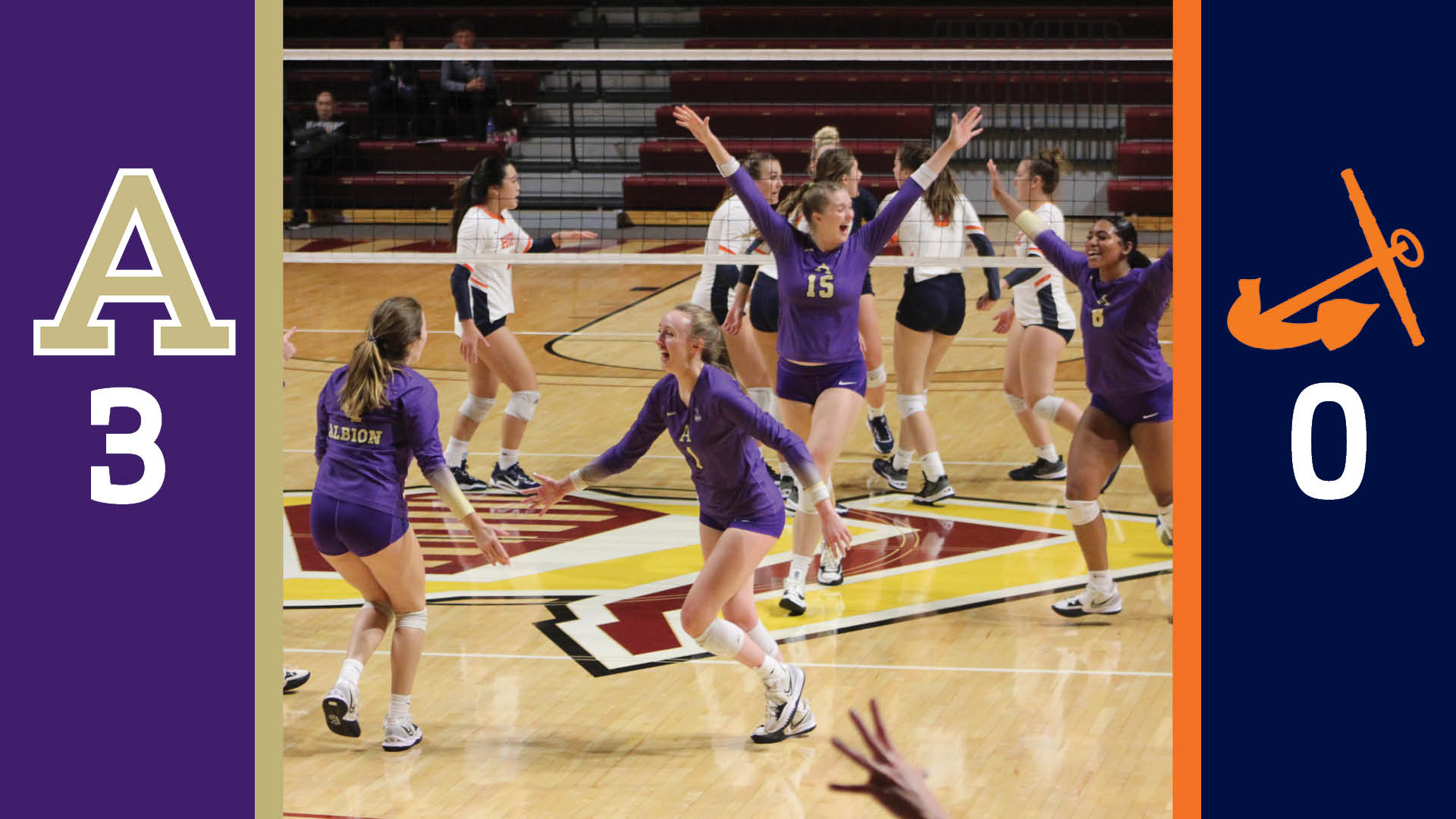 Championship Bound! VB advances to MIAA Finals - Albion College