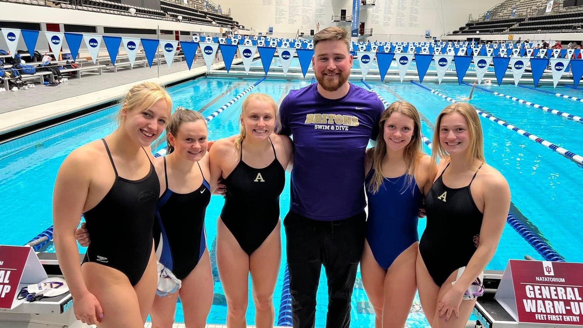 Women's swimming concludes season at Nationals - Albion College