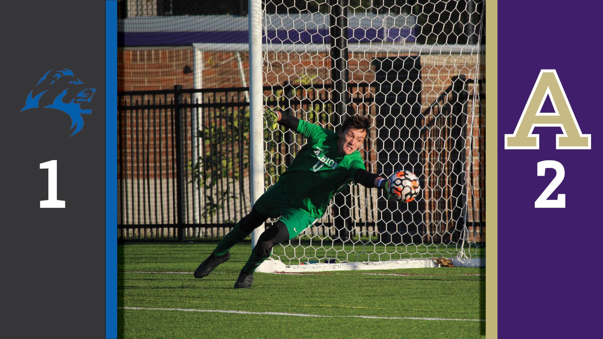Men's soccer win streak extends to three games - Albion College