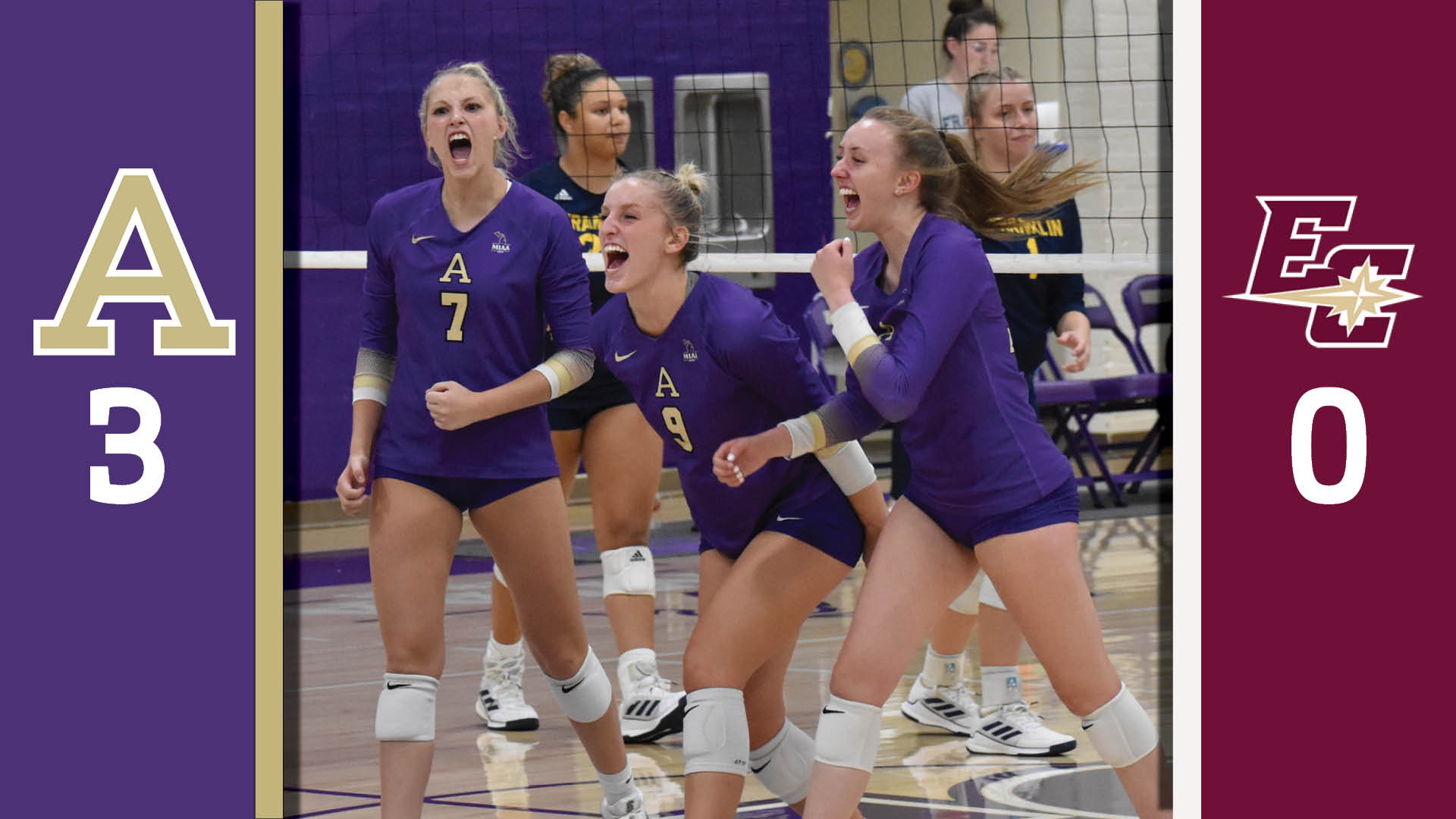 No. 22 Volleyball picks up another road win - Albion College