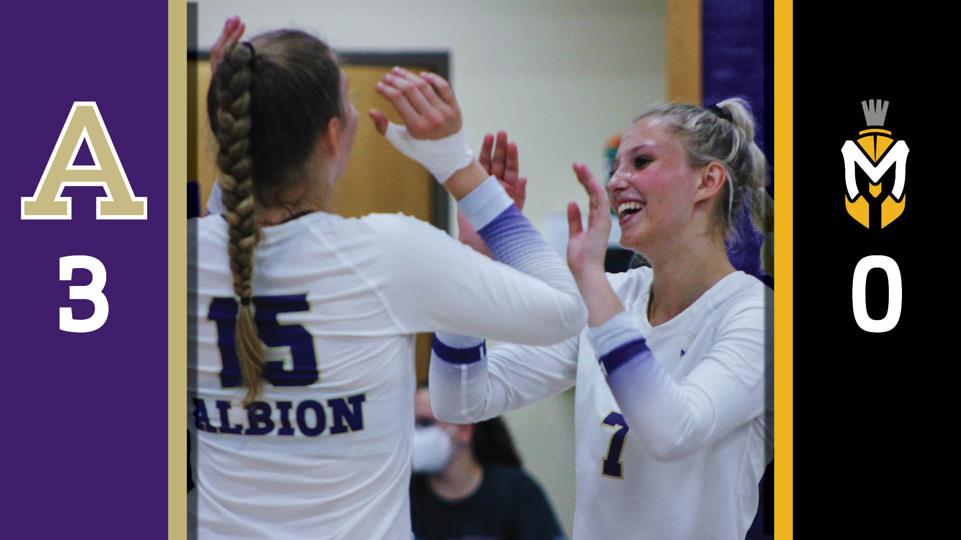 Volleyball stays hot for fourth straight win - Albion College