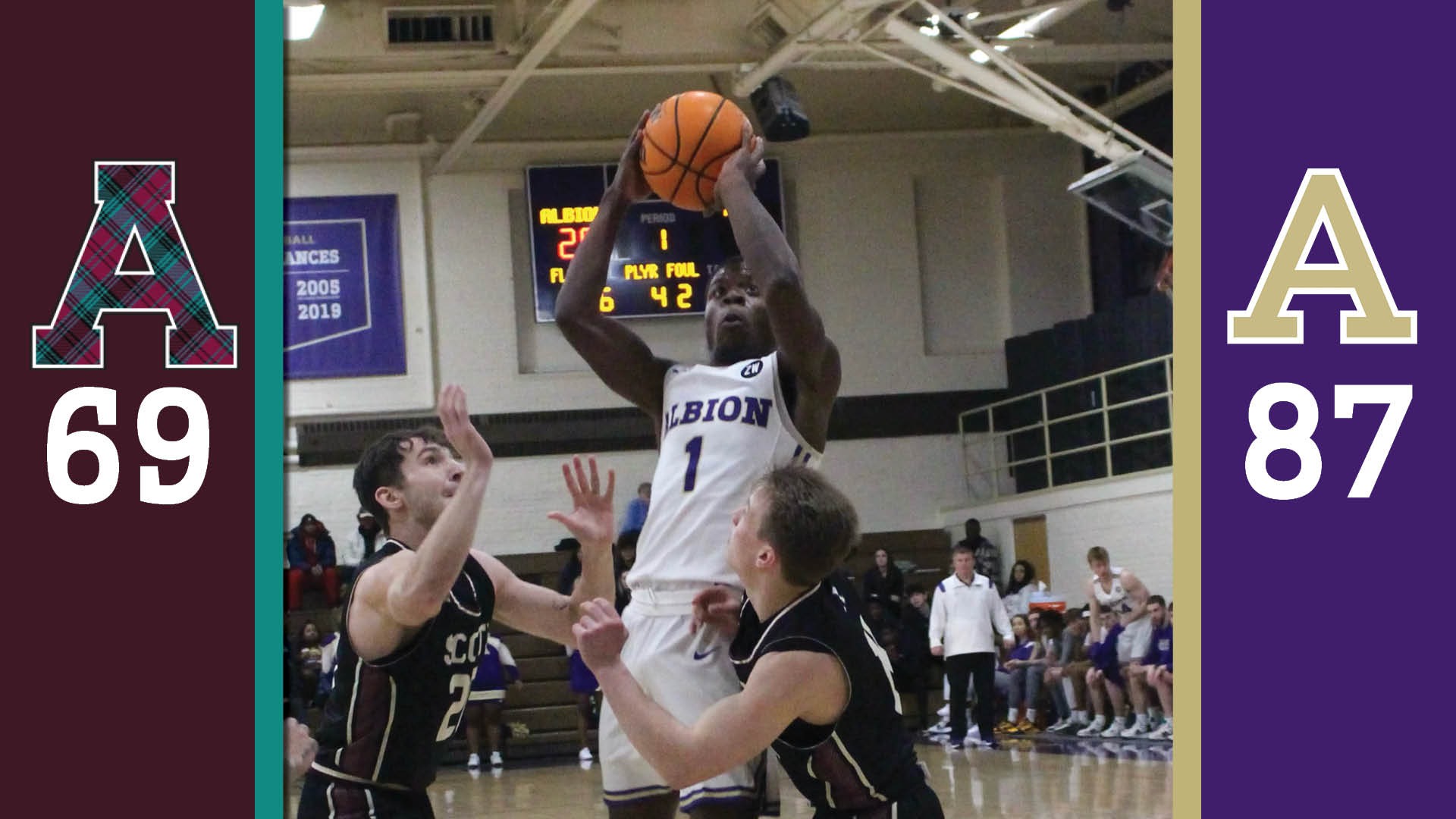 Garland records triple double, Brits blow by Alma - Albion College