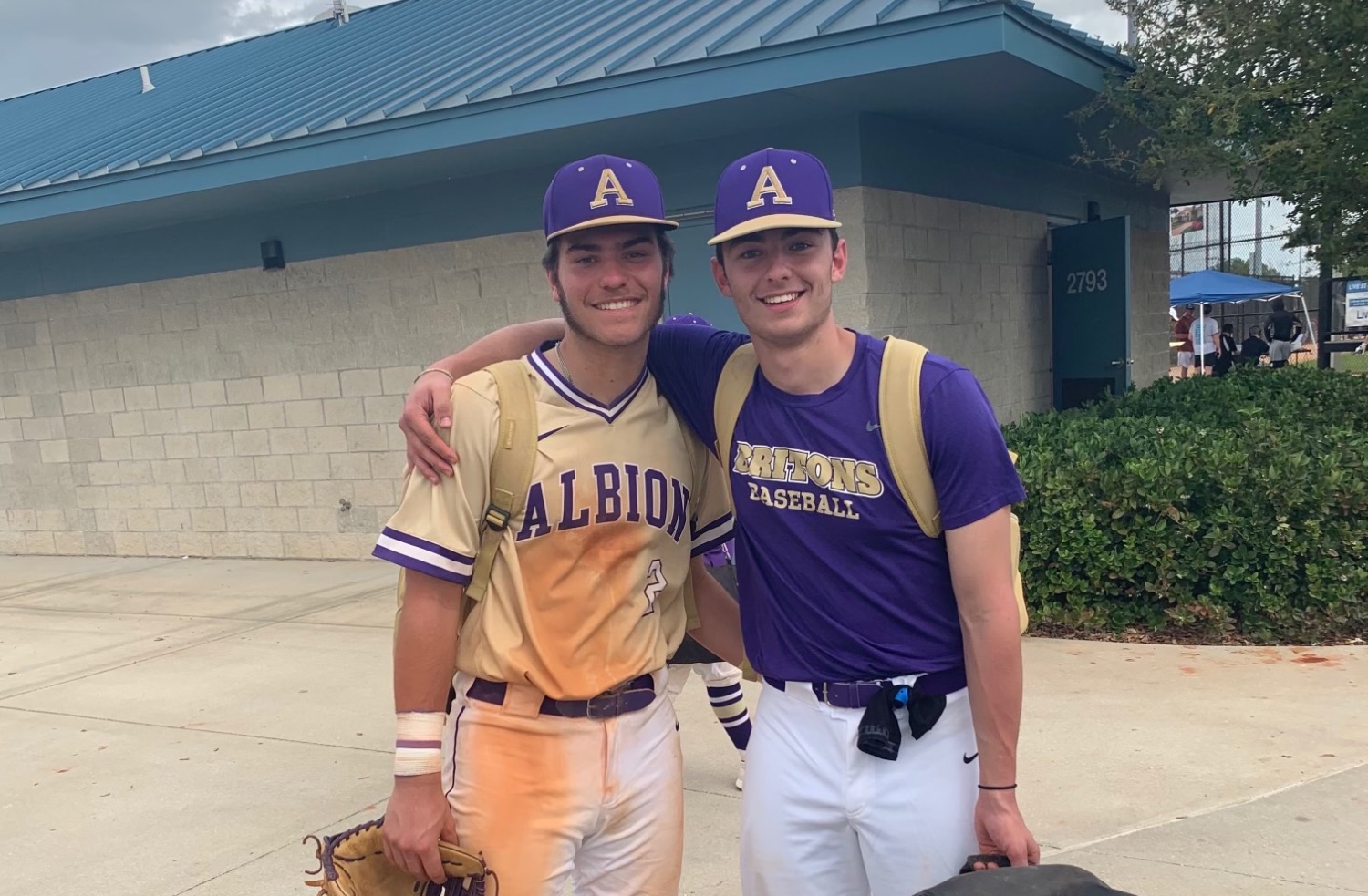 Best friends, baseball and bleached hair - Albion College